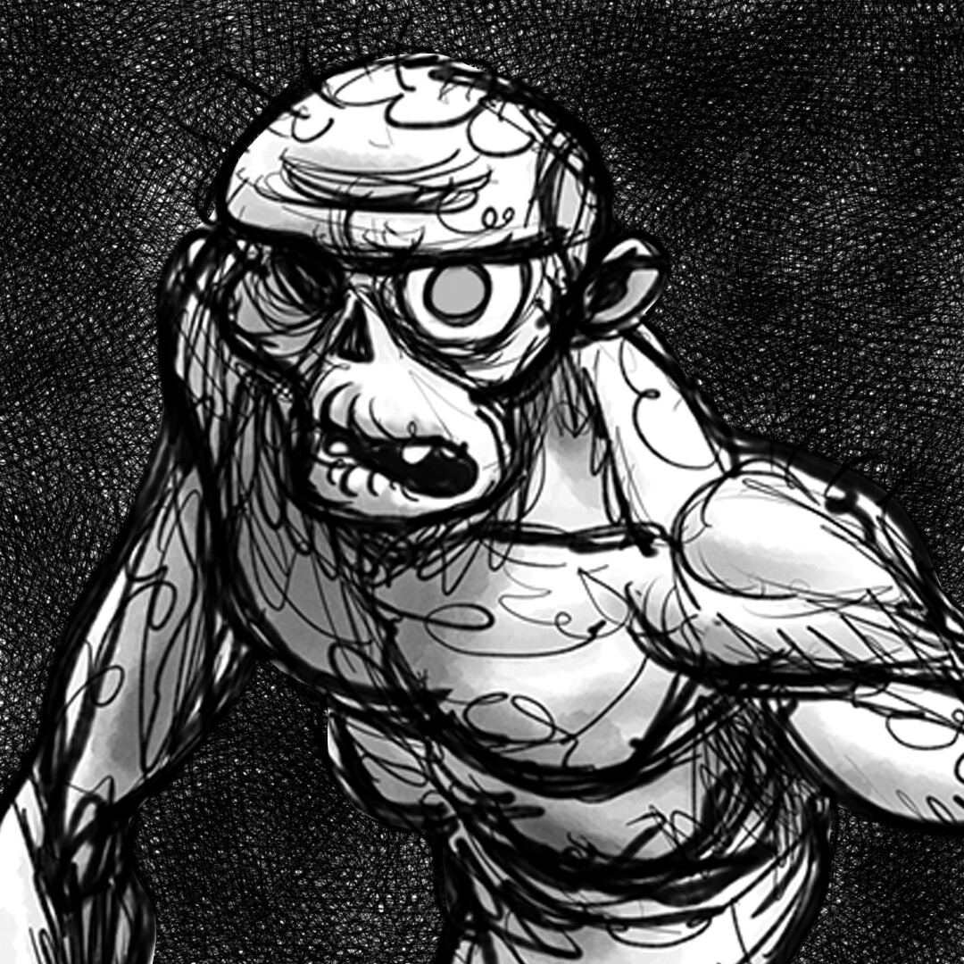 ArtStation - Zombie sketch concept