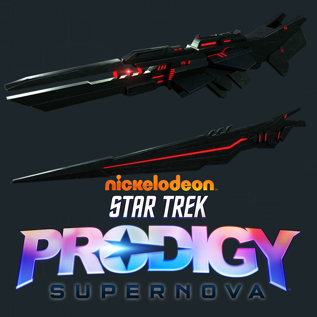 ArtStation - Star Trek Prodigy Supernova (2022) Drednok Weapons