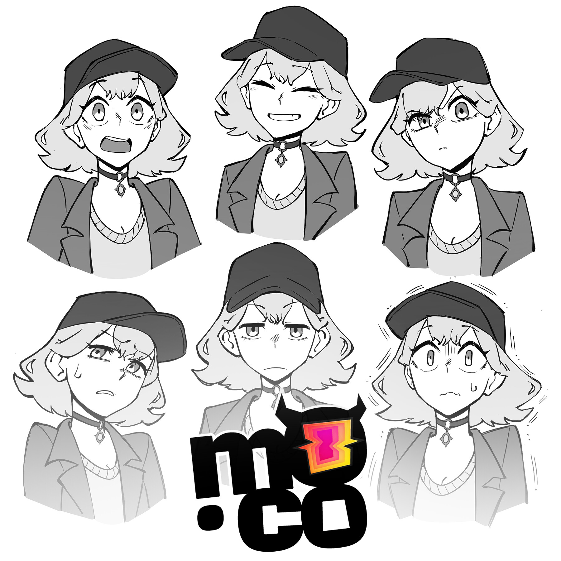 ArtStation - MO.CO - Luna character design