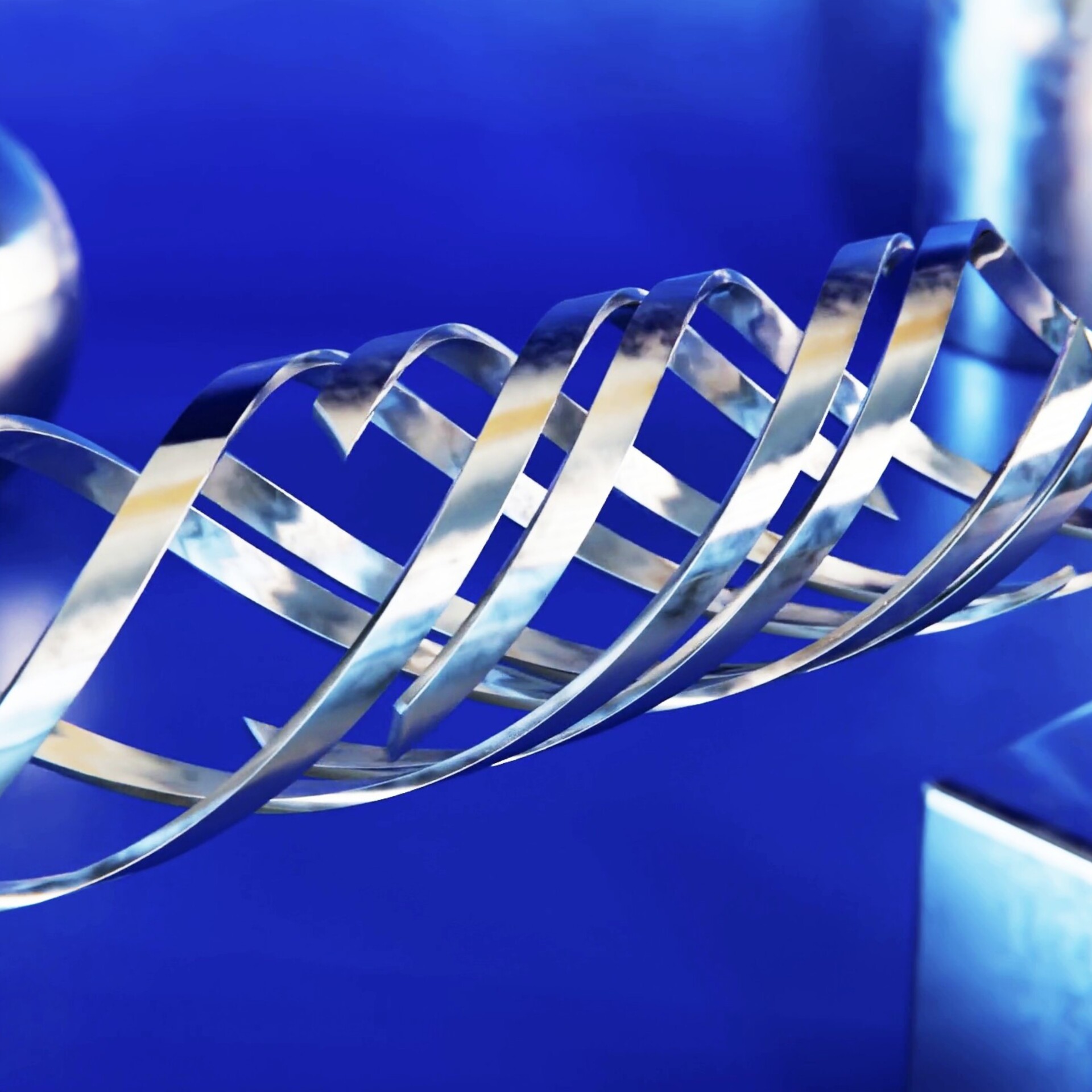 ArtStation - Satisfying Metal Weave Looping Animation (Blender Tutorial)