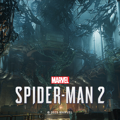 ArtStation - MSM2 - Env - Symbiote Hive