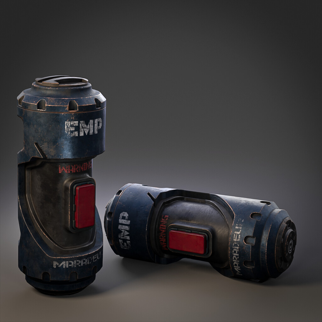 ArtStation - EMP Grenade