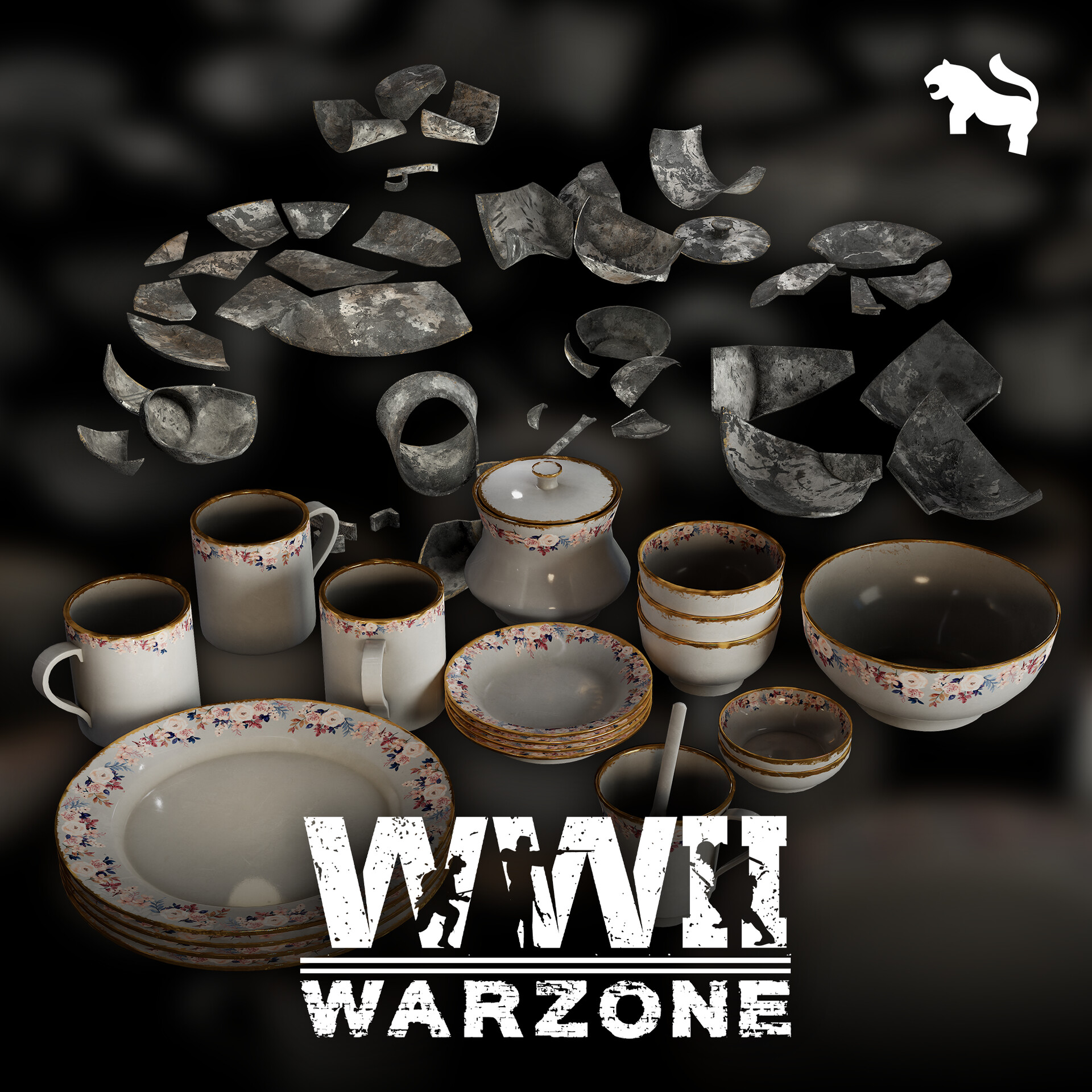 ArtStation - Kitchen Prop Set / WW2