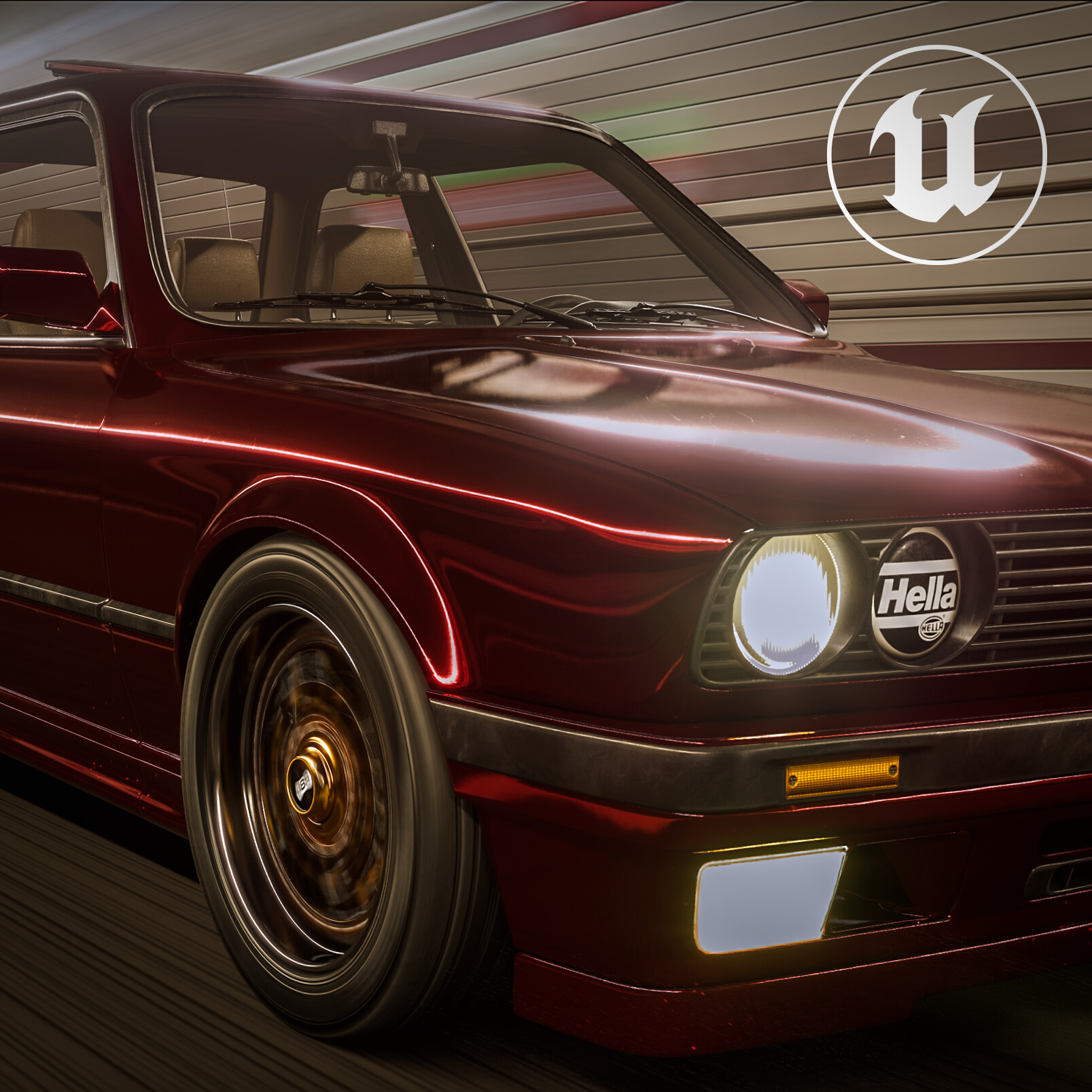ArtStation - BMW E30 325i