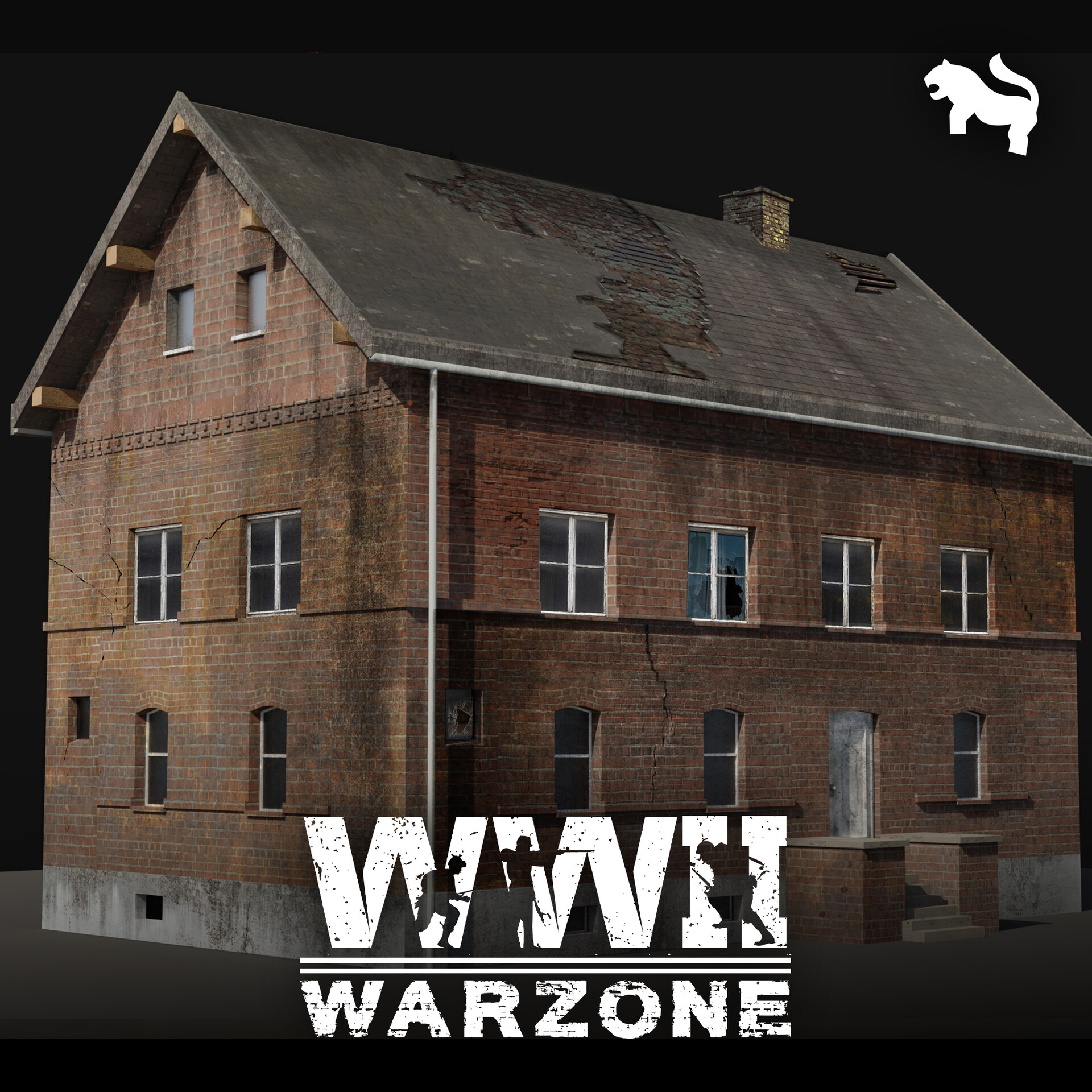 ArtStation - WW2 Warzone Environment Megapack-Modular Building Concepts