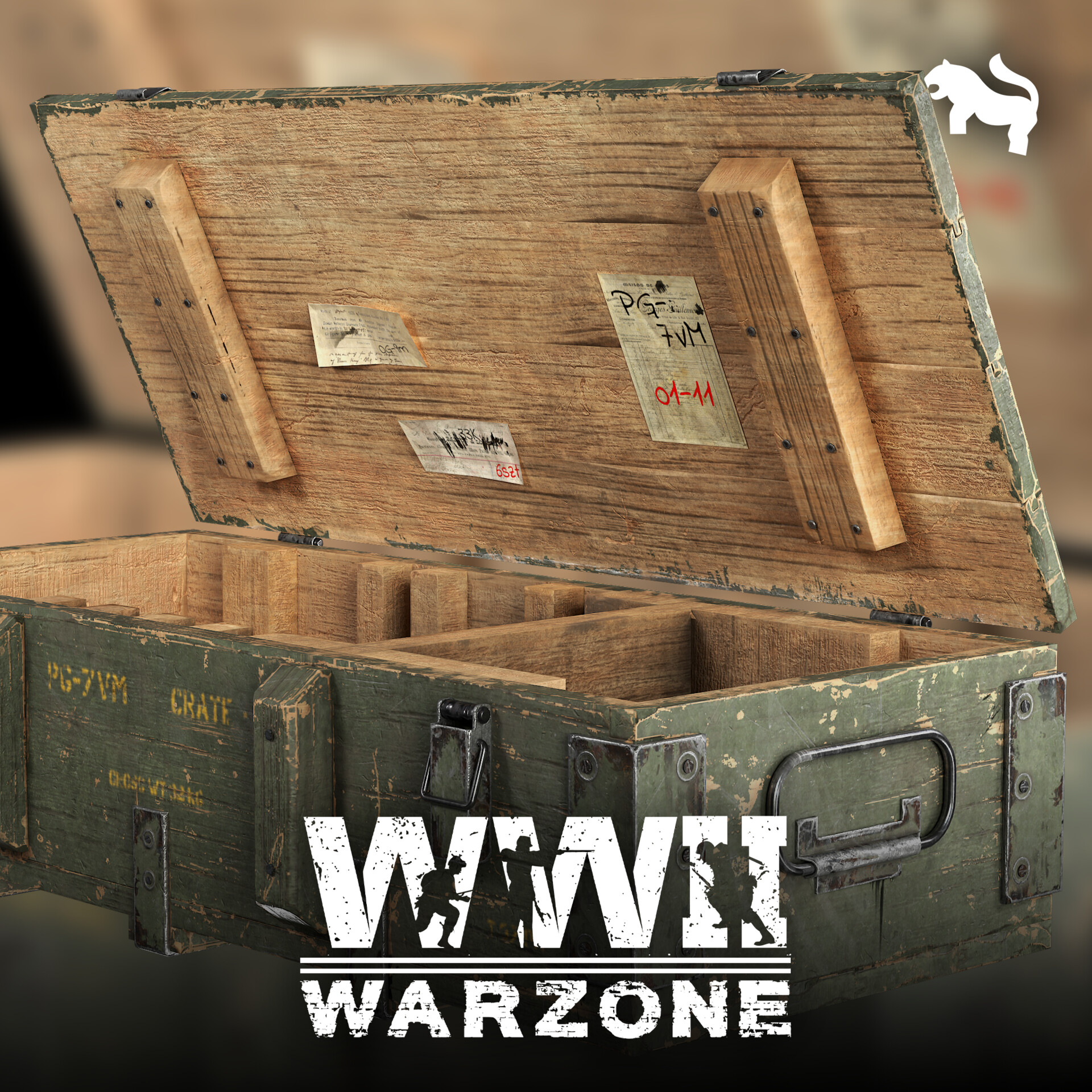 ArtStation - Weapons Box - WW2 Warzone