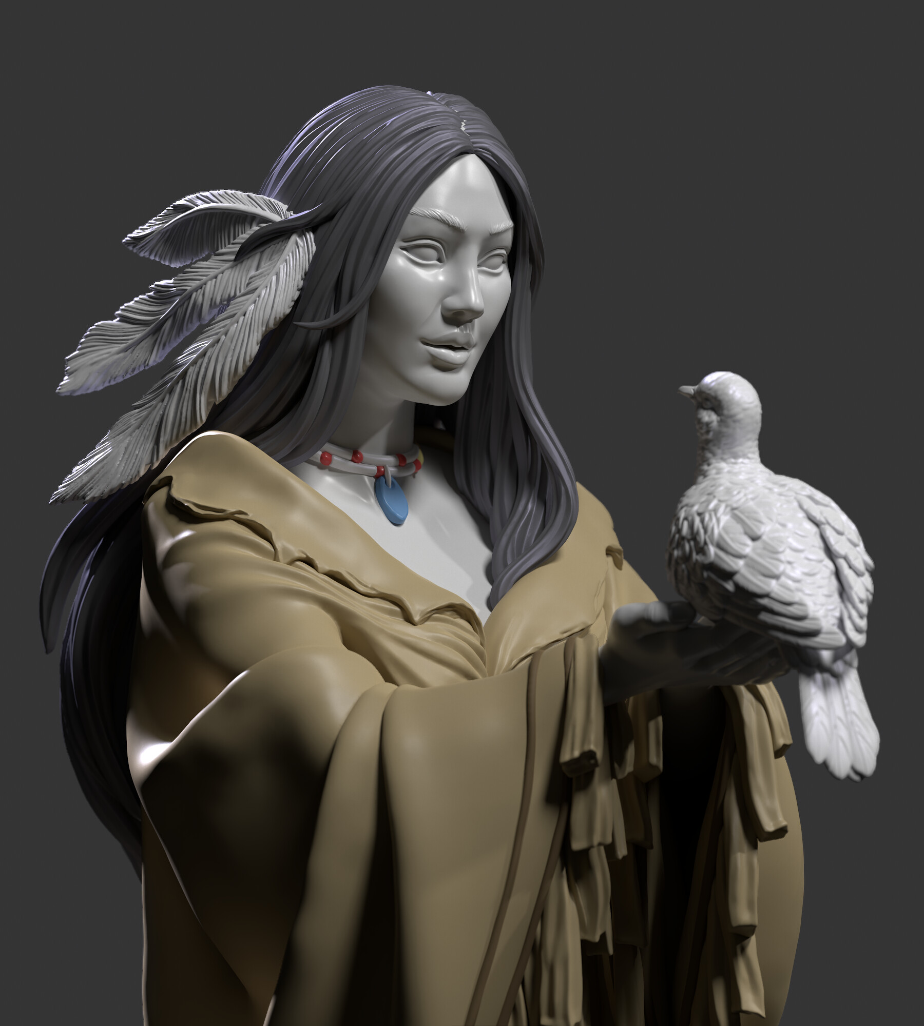 ArtStation - Native people villager