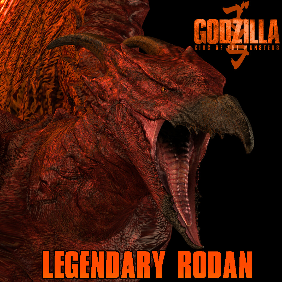 ArtStation - Godzilla King Of The Monsters: Legendary Rodan (2019)