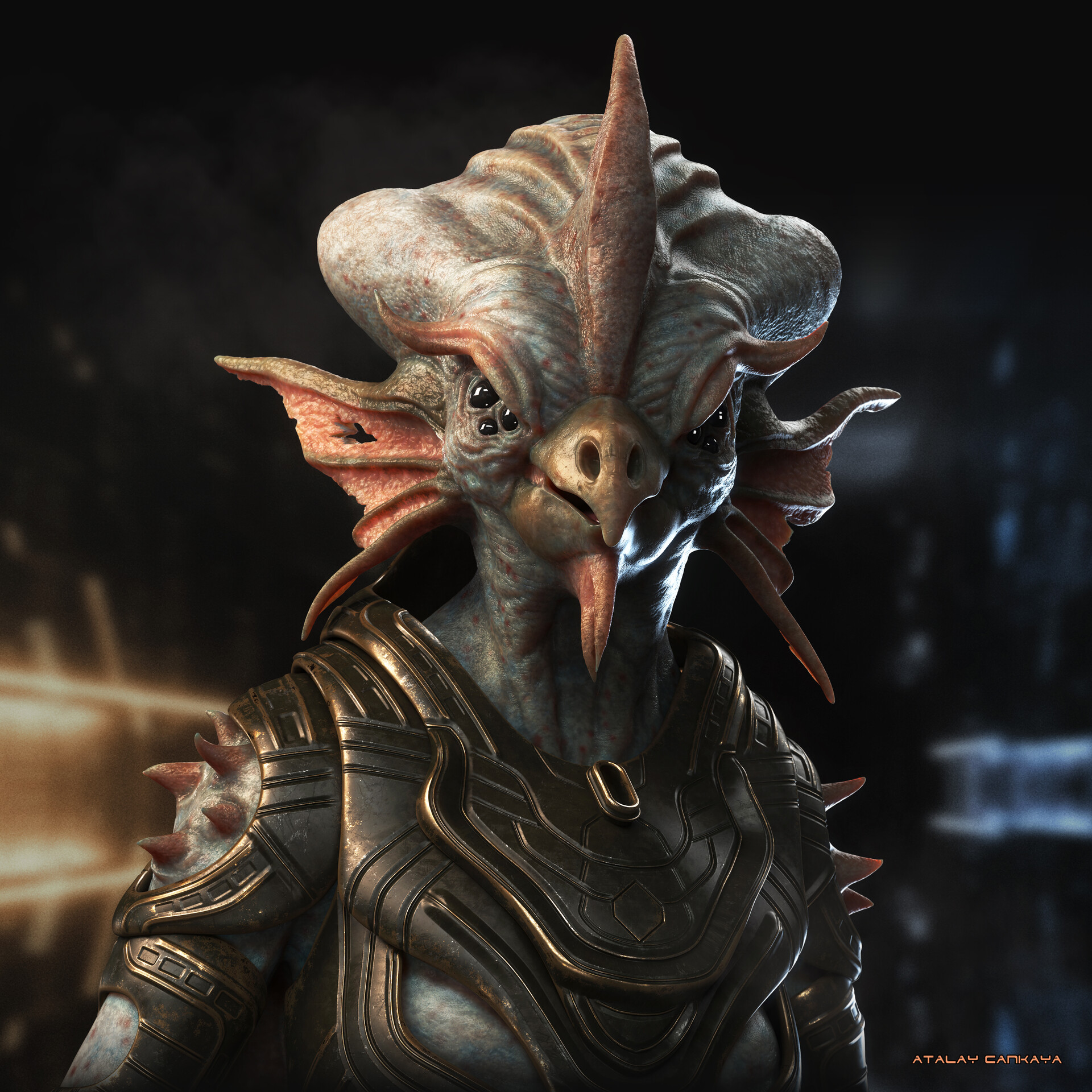 ArtStation - SPACE CHICKEN