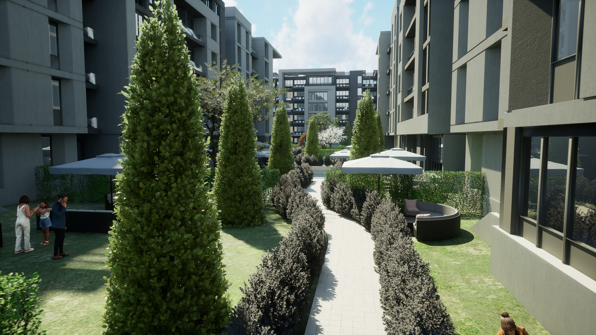 ArtStation - Reveal Residential Compound