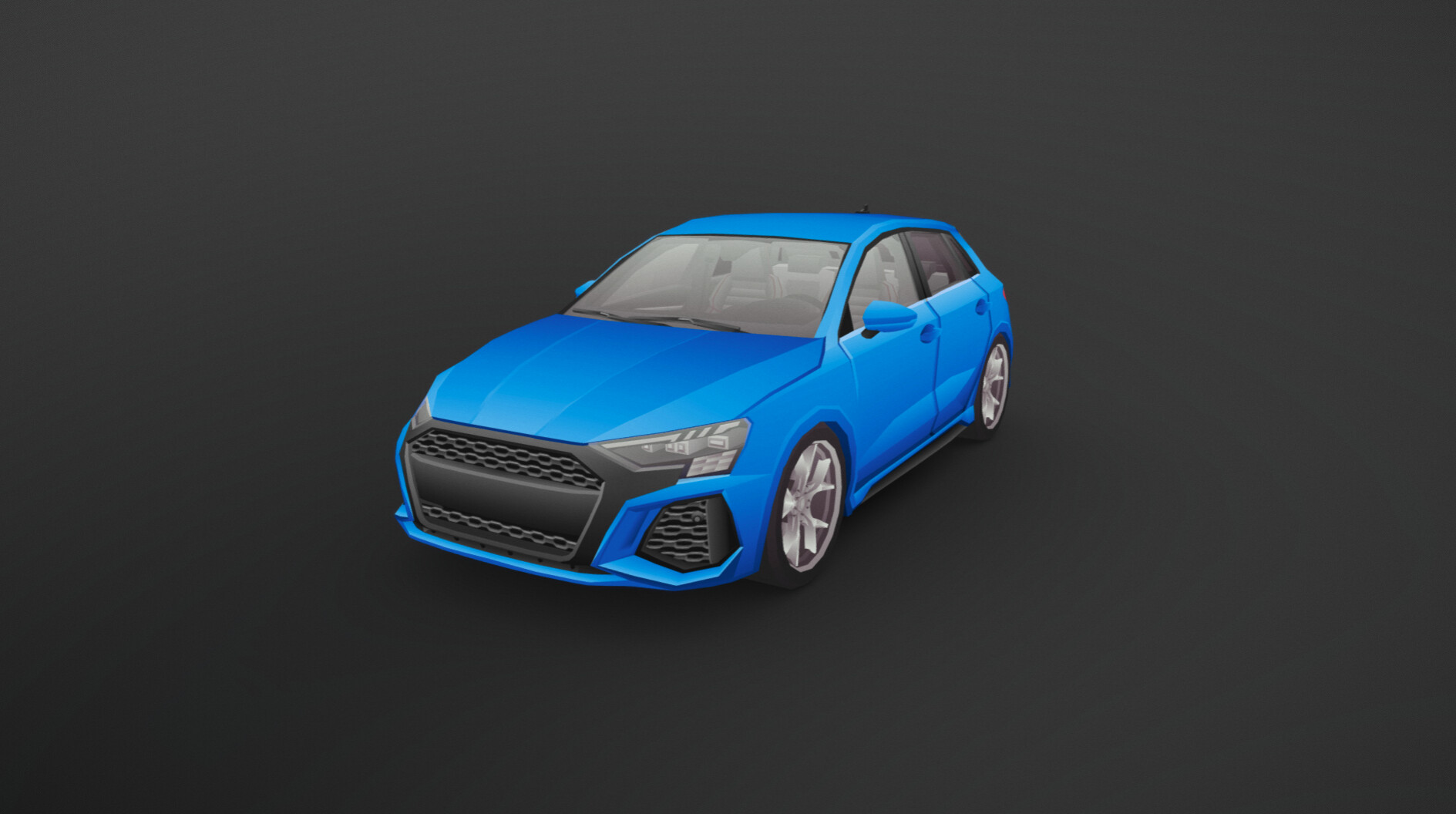 ArtStation - Stylized Audi Rs3