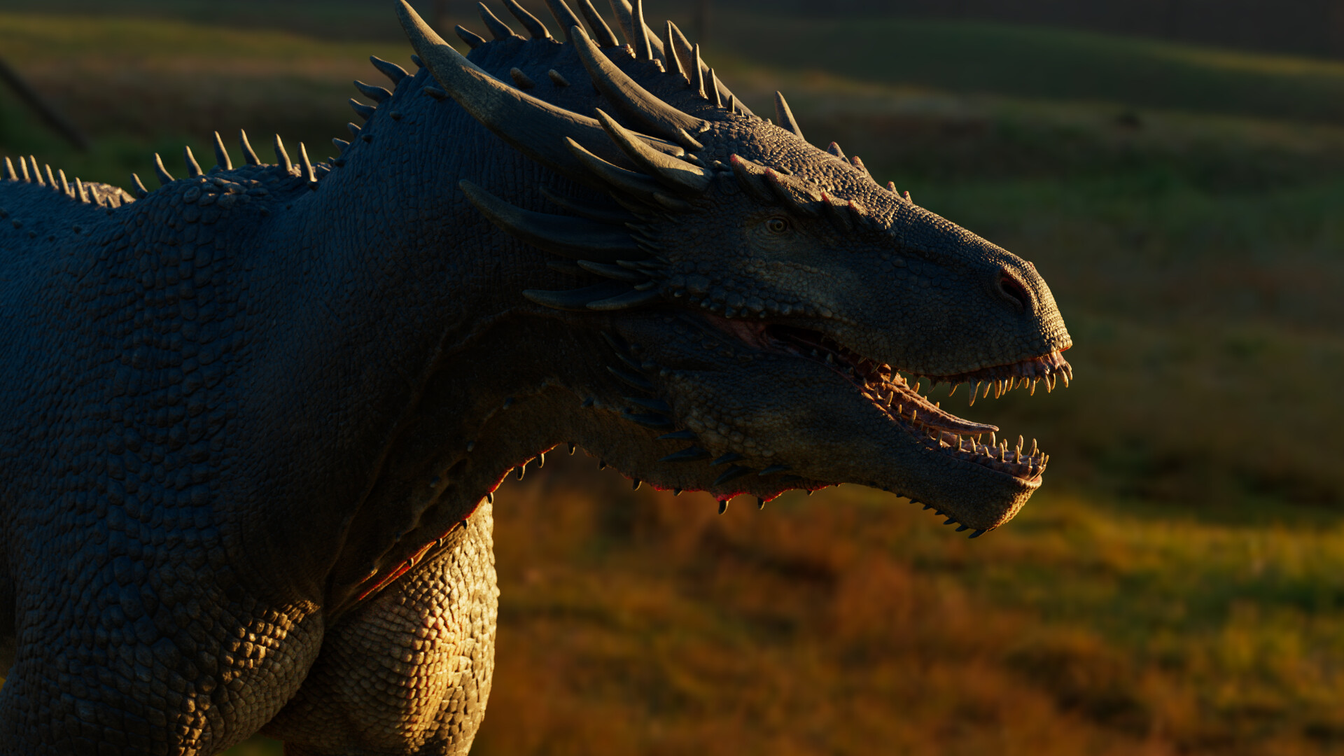 ArtStation - Draco Lupus Breakdown