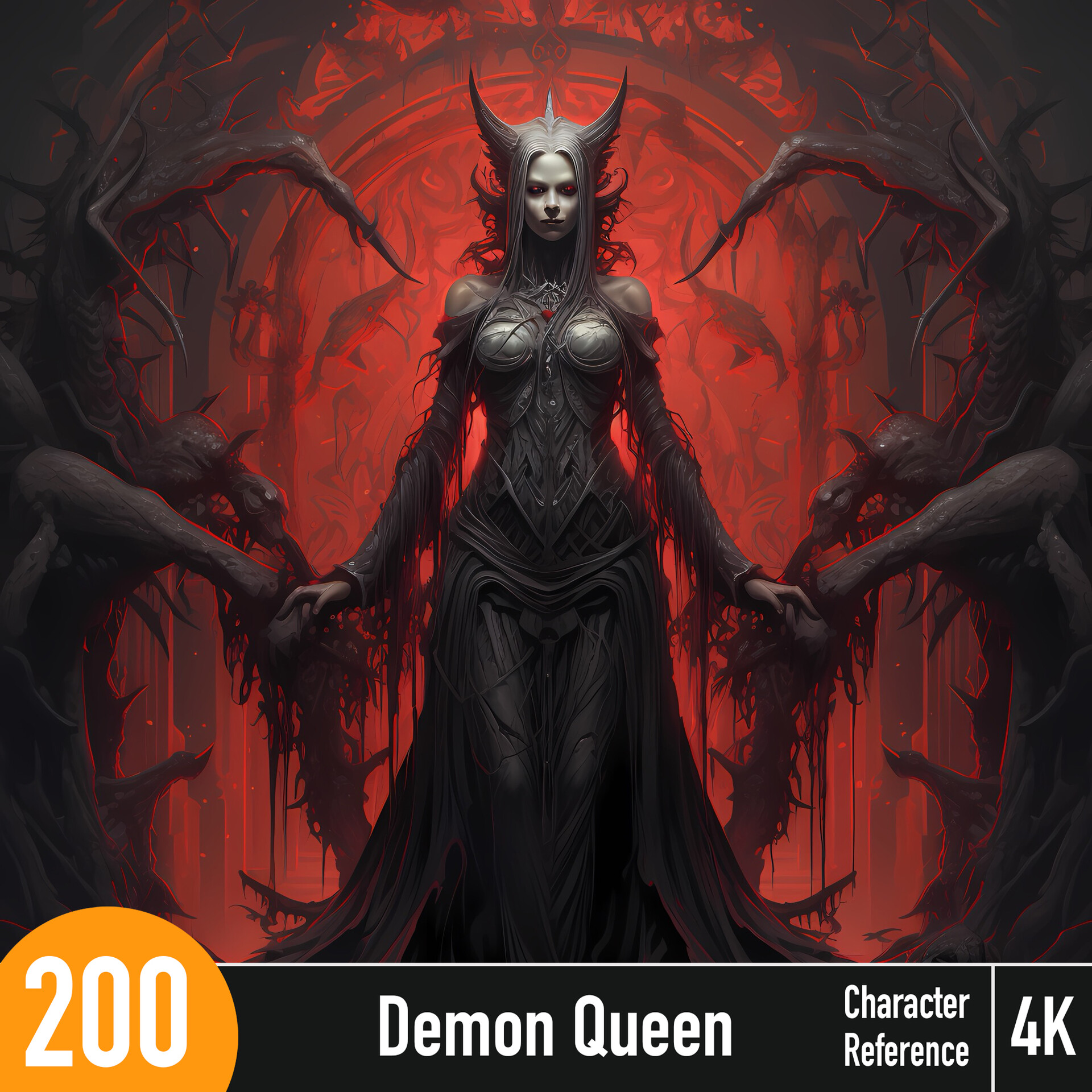 ArtStation - 200 Demon Queen (4k)