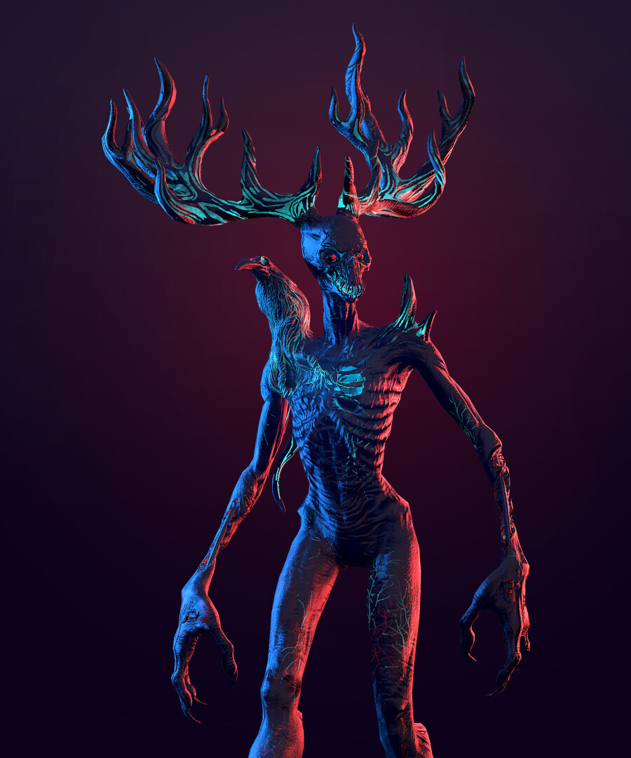 ArtStation - Wendigo_With texture