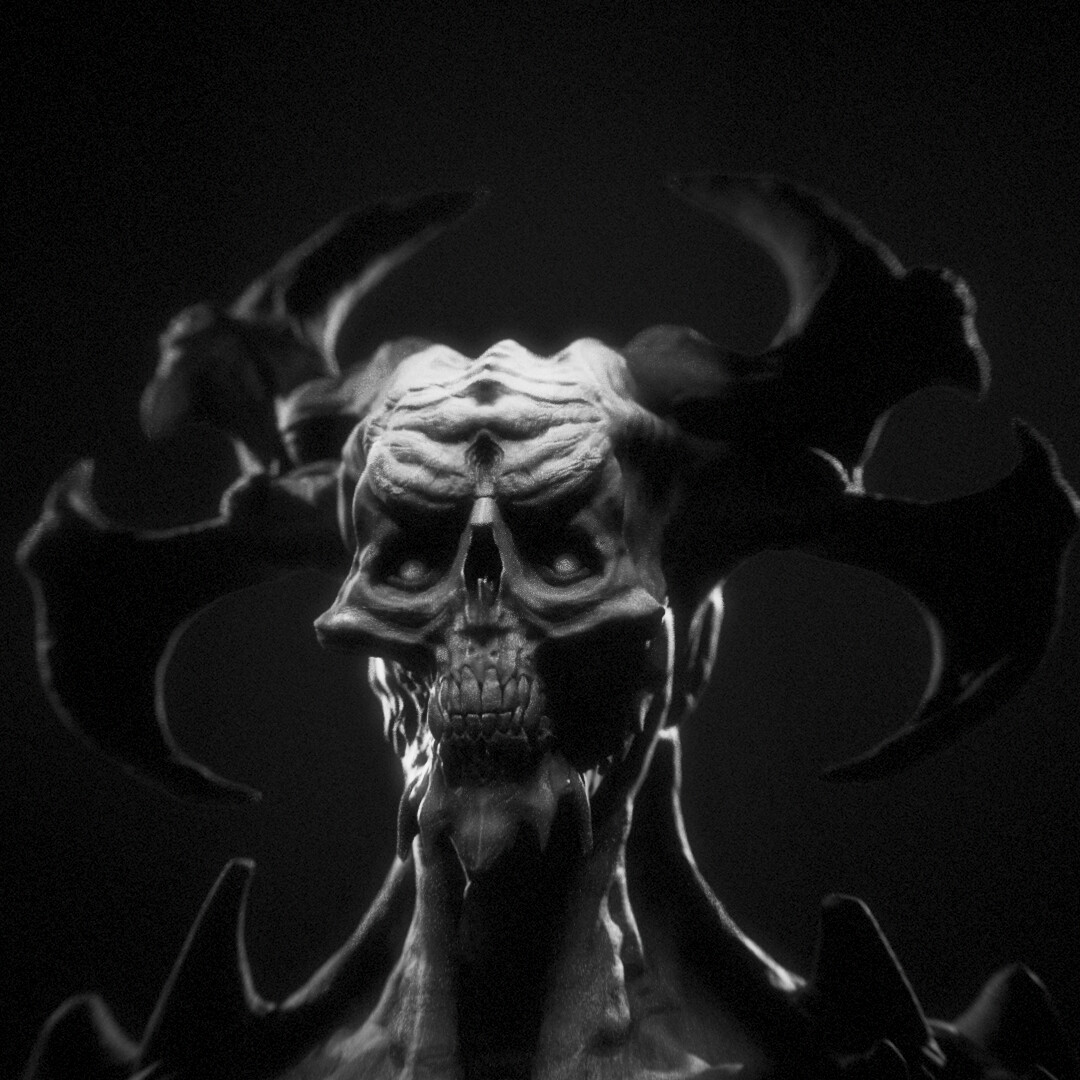 ArtStation - Sad demon