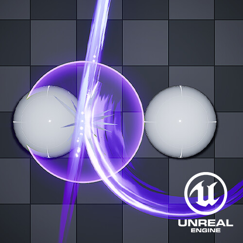 ArtStation - Anime Slash and Hit - UE5 VFX