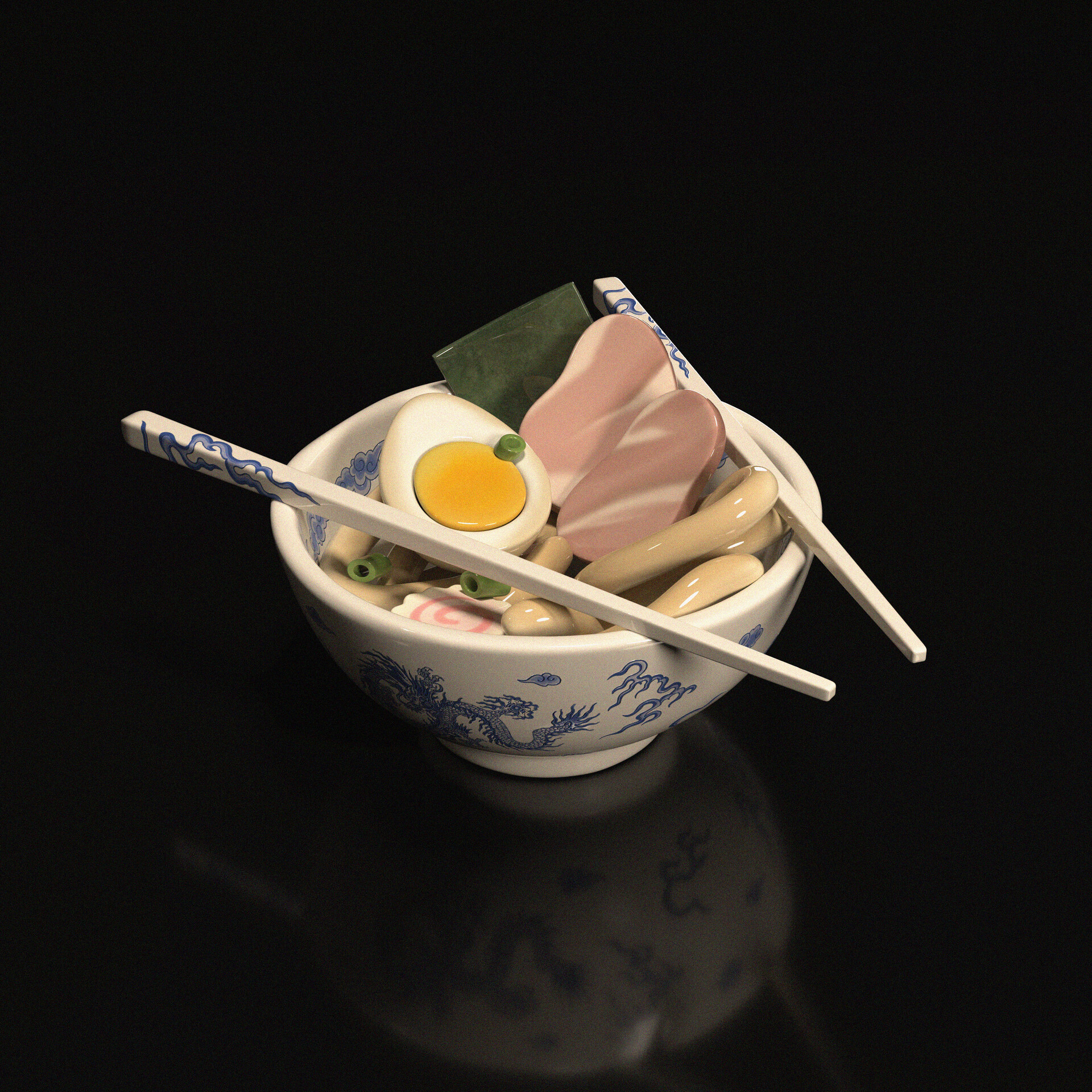 ArtStation - Ceramic Ramen Bowl