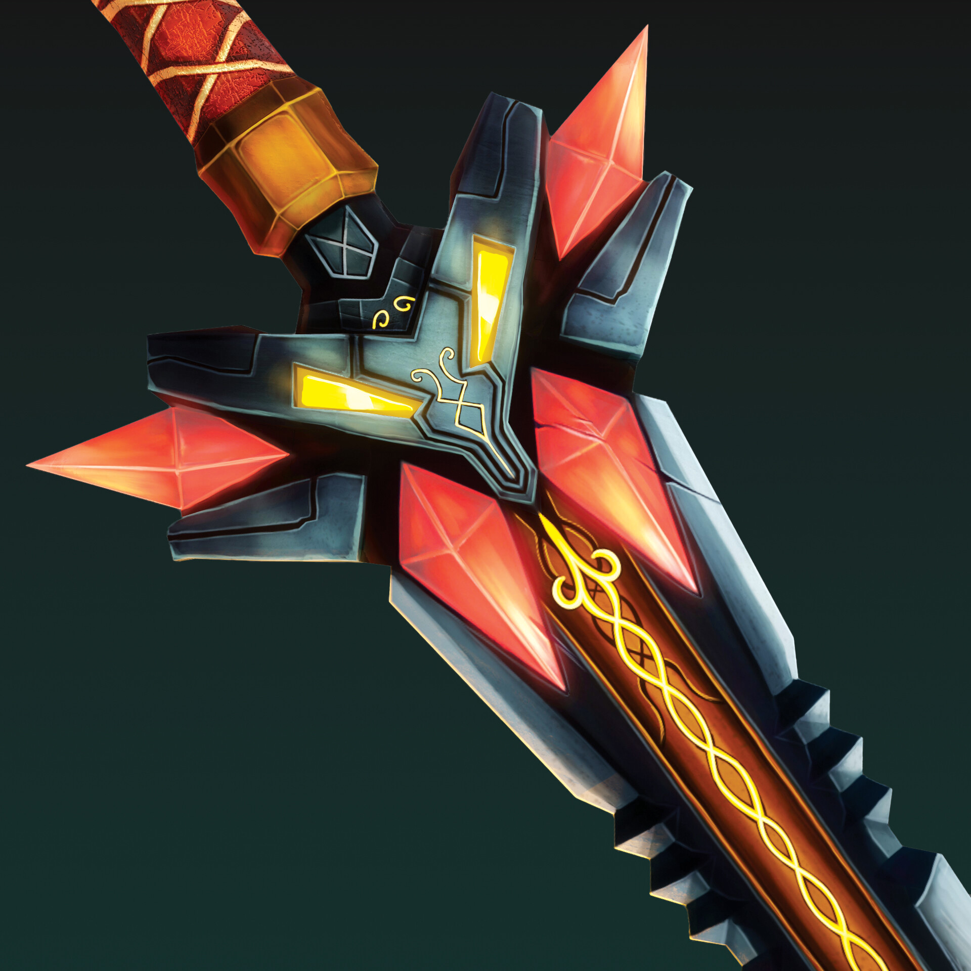 ArtStation - Serpent Tongue Sword