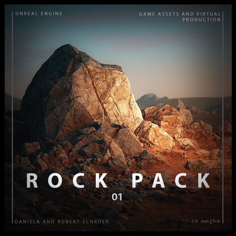 ArtStation - Rock Pack 01