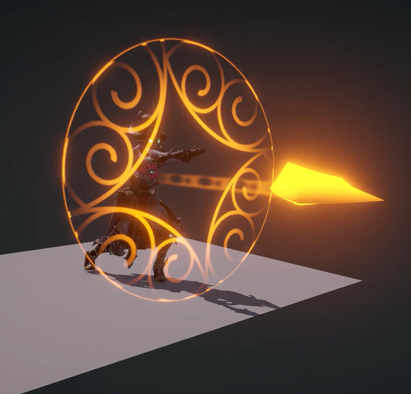 ArtStation - VFX Basic invocation Attack