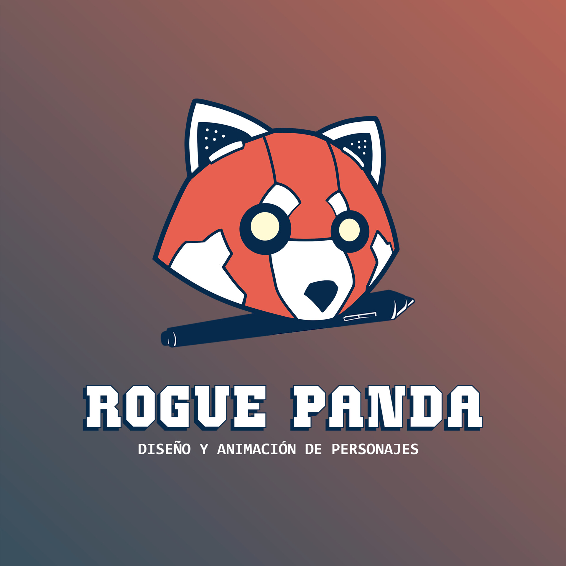ArtStation - Rogue Panda - Animated logo