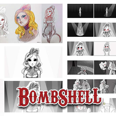 ArtStation - Bombshell : Storyboards & Concept