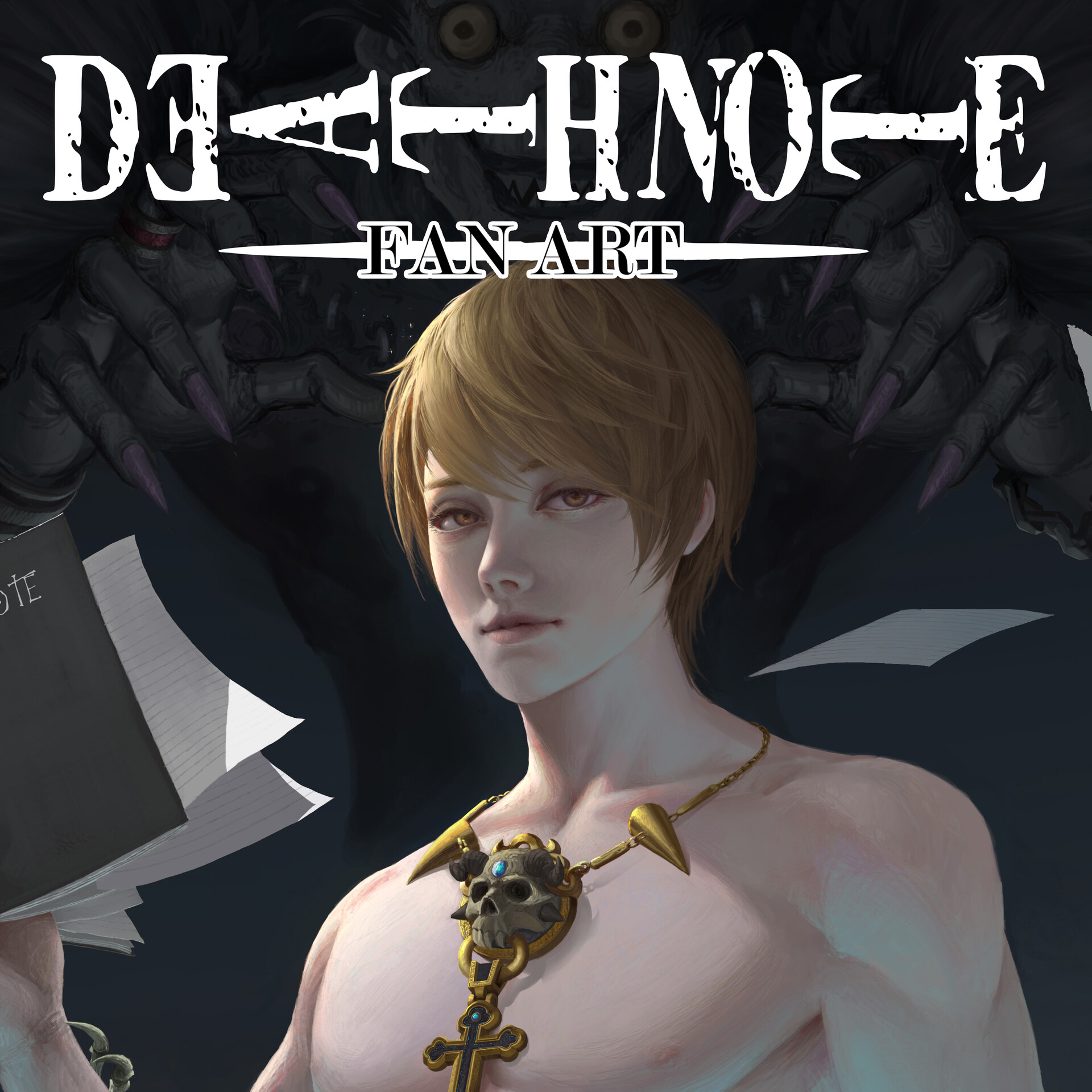 ArtStation - Death Note FanArt