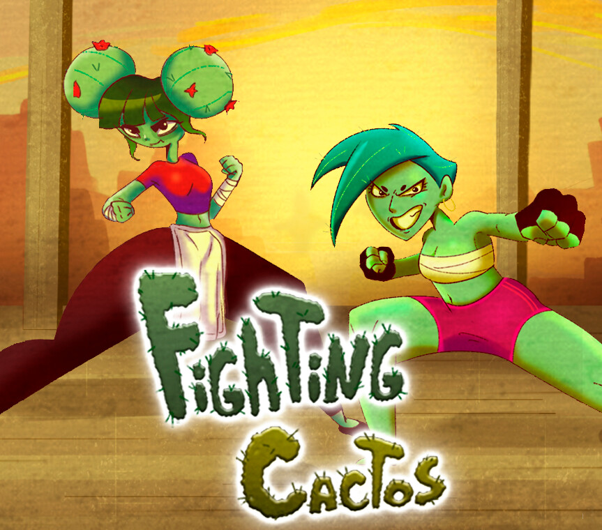 ArtStation - FIGHTING CACTOS - Character design
