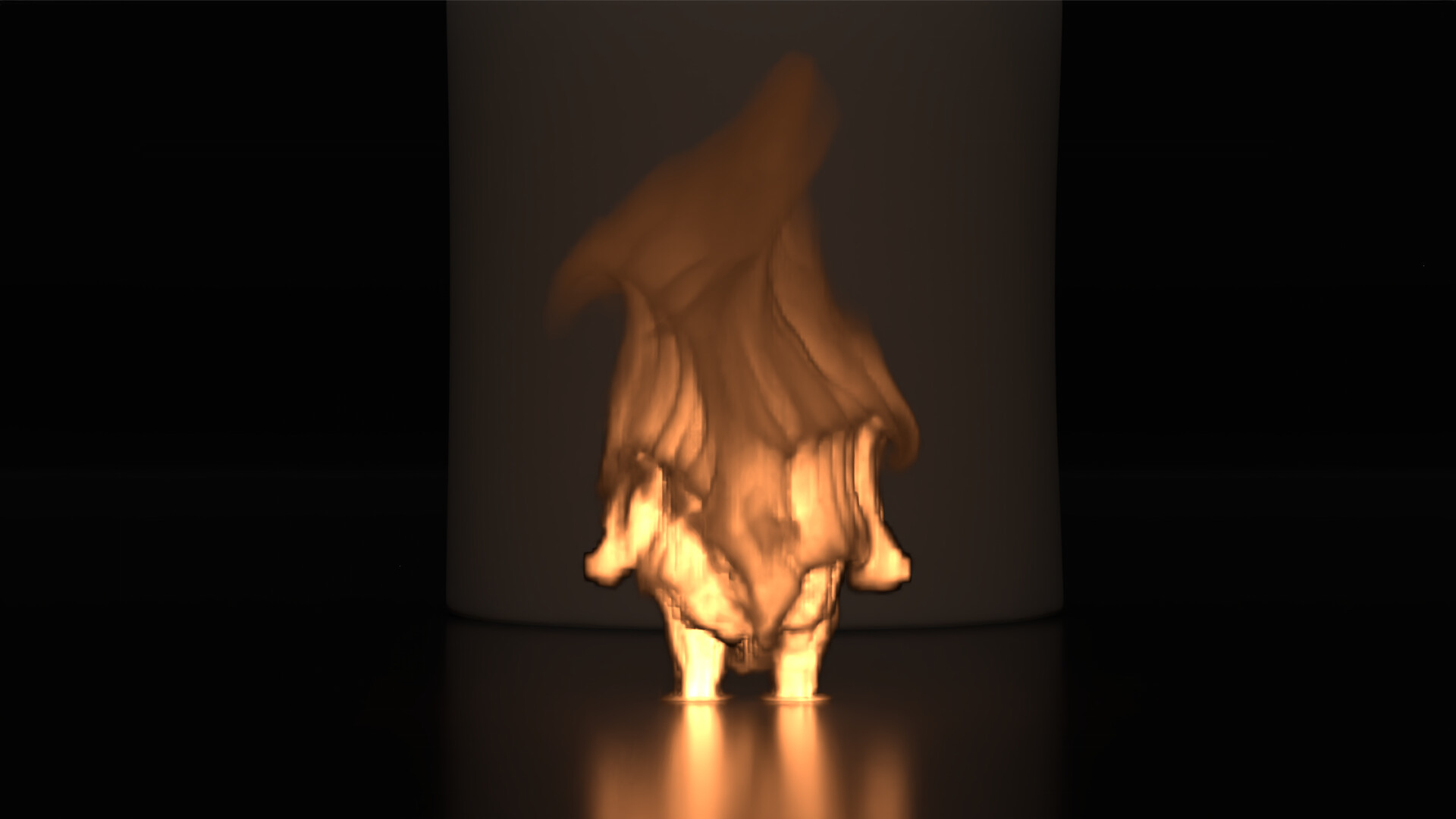 ArtStation - Candle-Lighting Flame Sprite - WIP