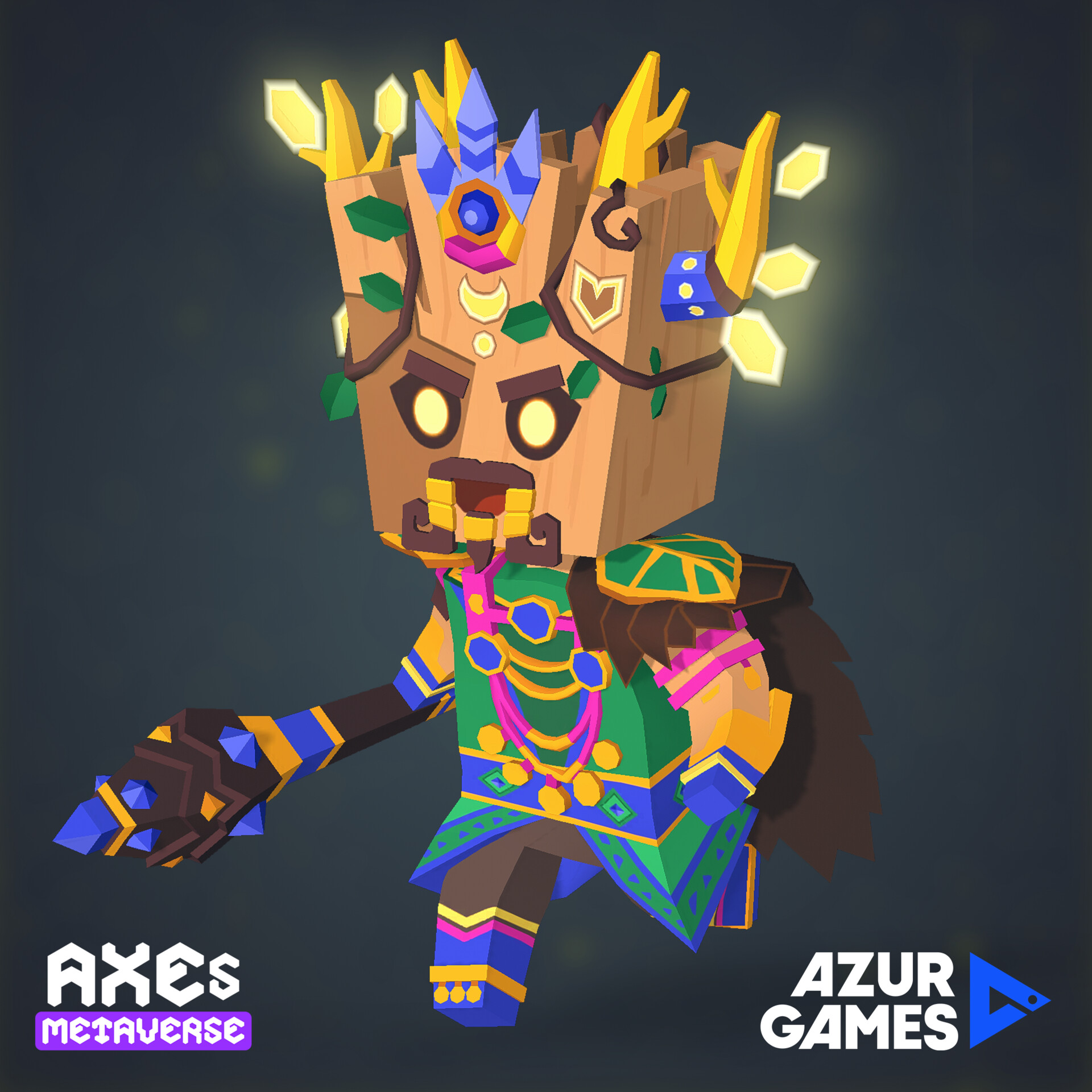 ArtStation - Characters for AXES Metaverse game