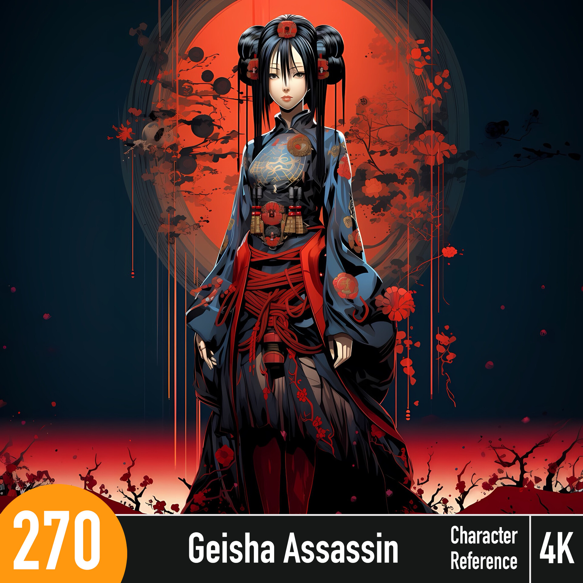 ArtStation - 270 Geisha Assassin (4k)