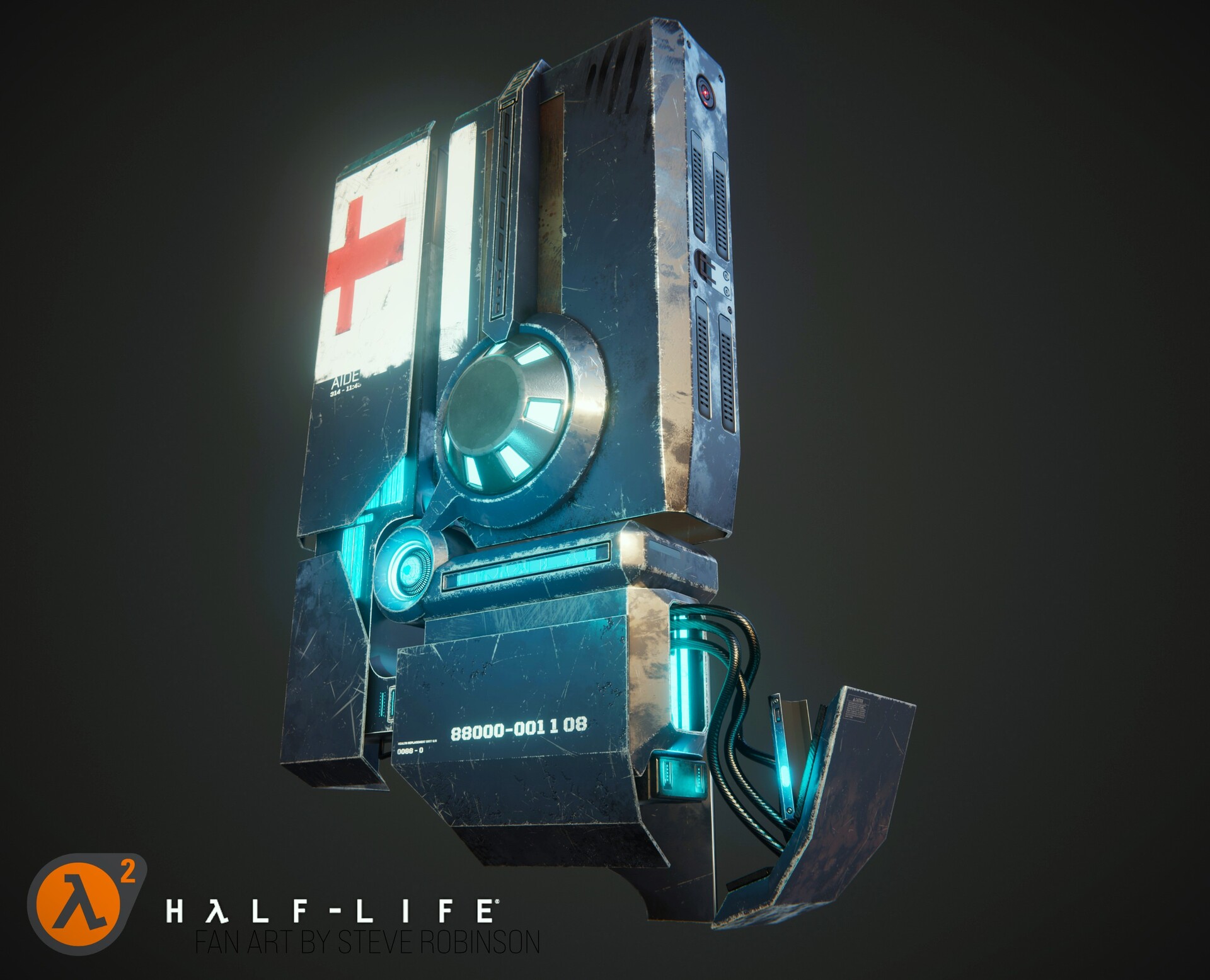 ArtStation - Half-Life ² | Health Charger