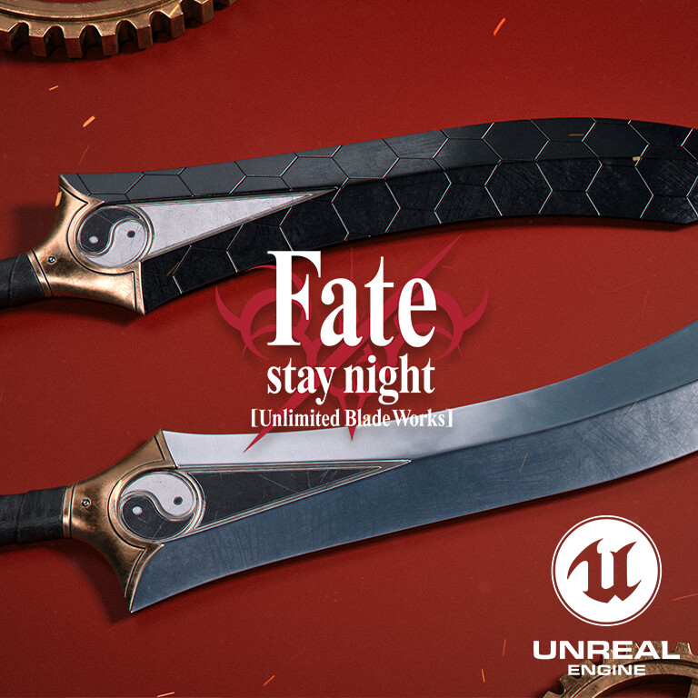 ArtStation - 干将莫邪(Kanshou and Bakuya) [FREE]