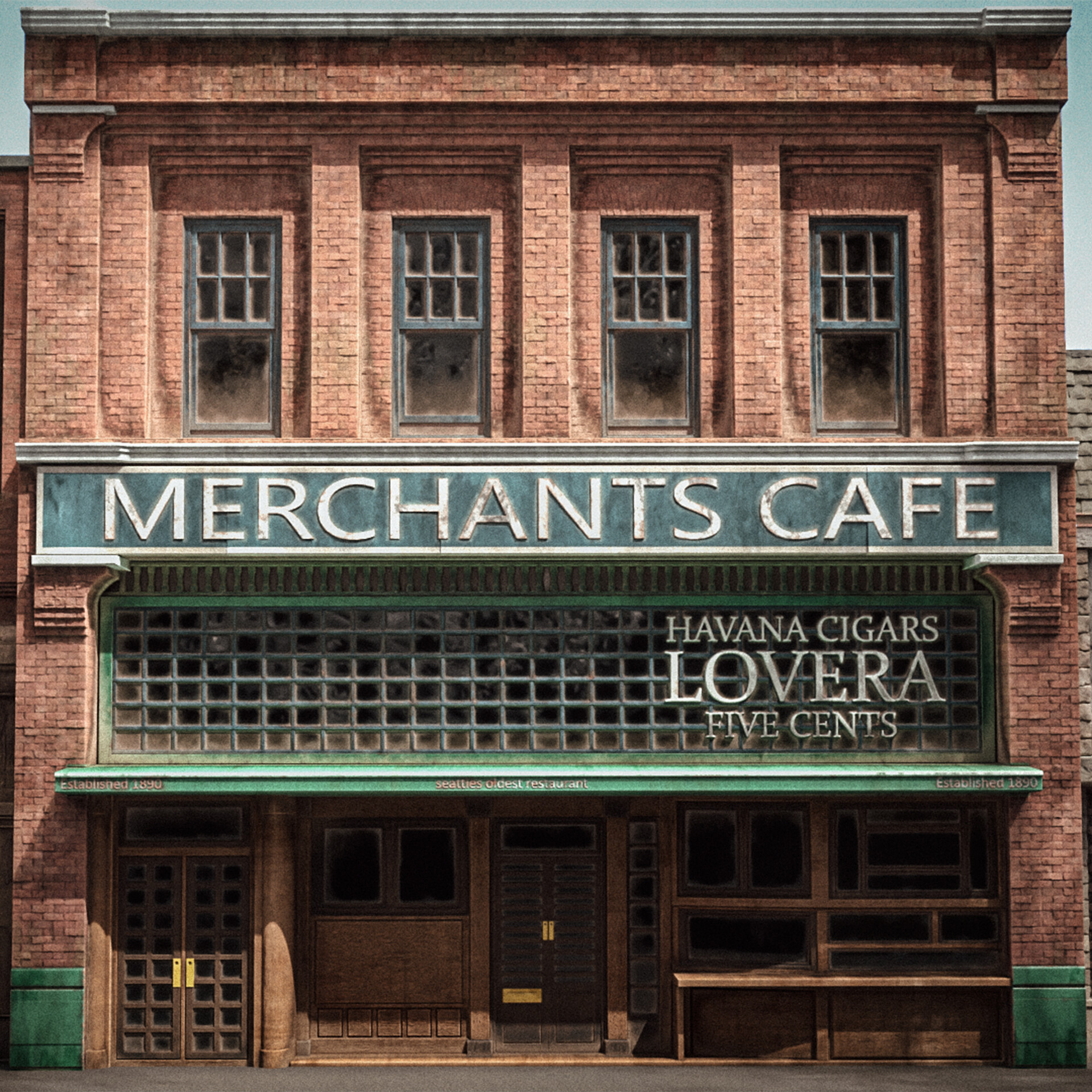 ArtStation - Merchants Cafe