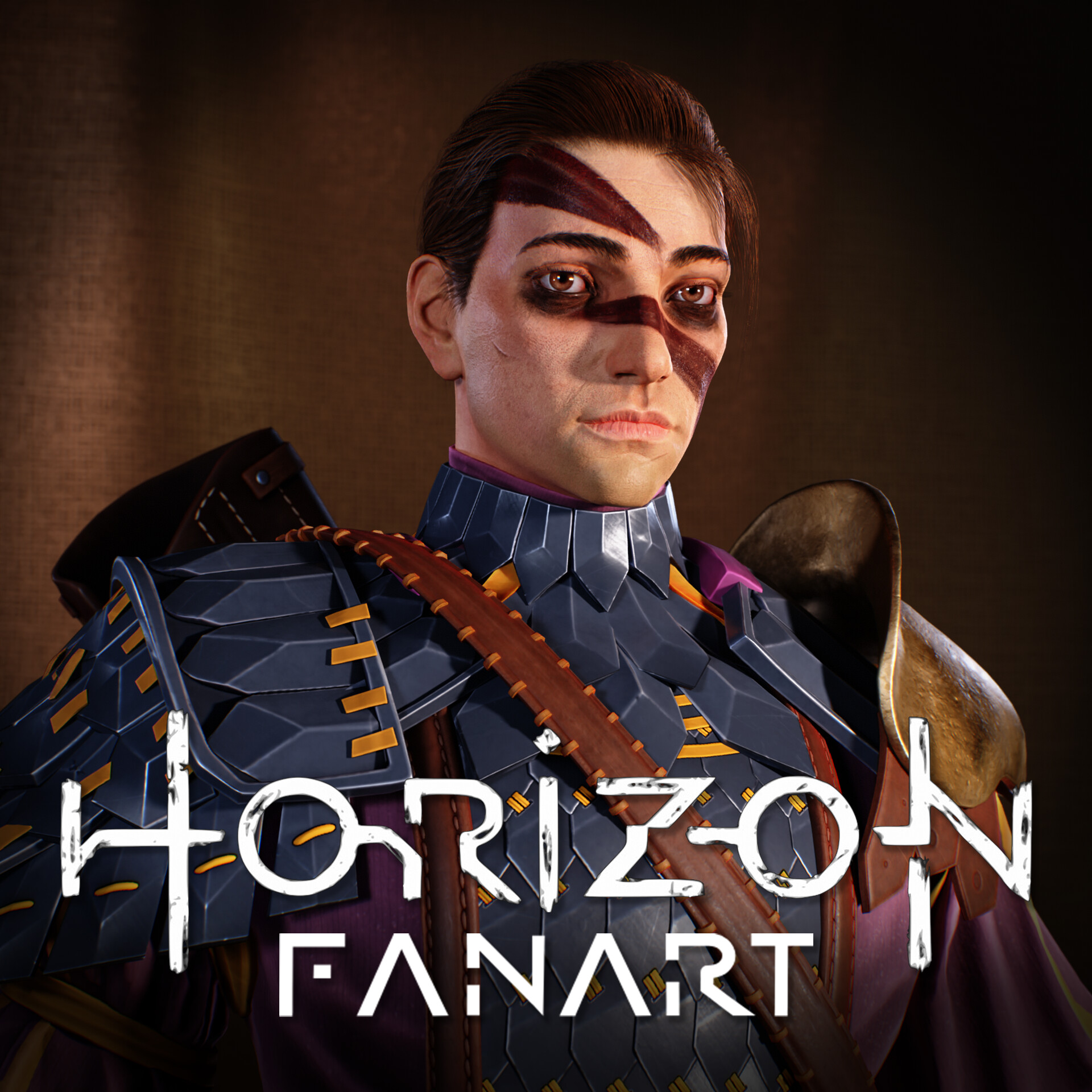 ArtStation - Carja warrior, Horizon Fanart