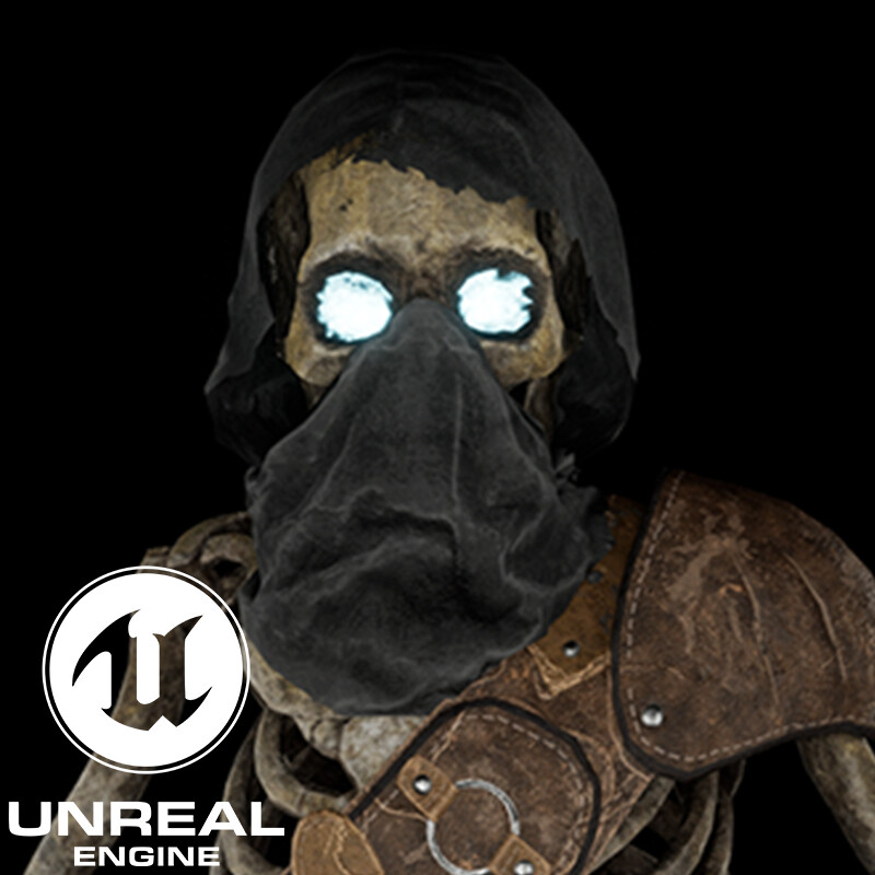 ArtStation - Modular Skeleton Rogue