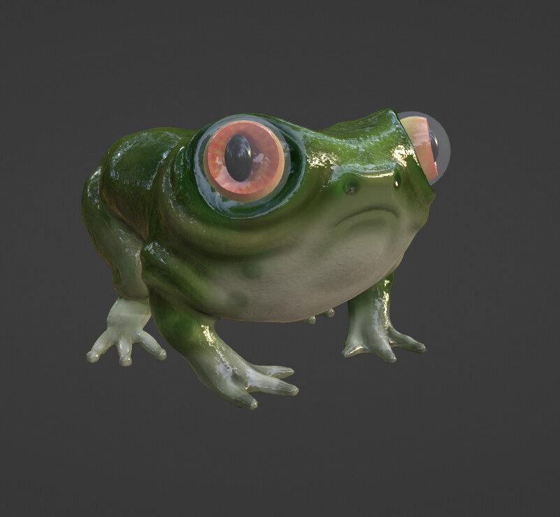 ArtStation - Toad - pop-eyed