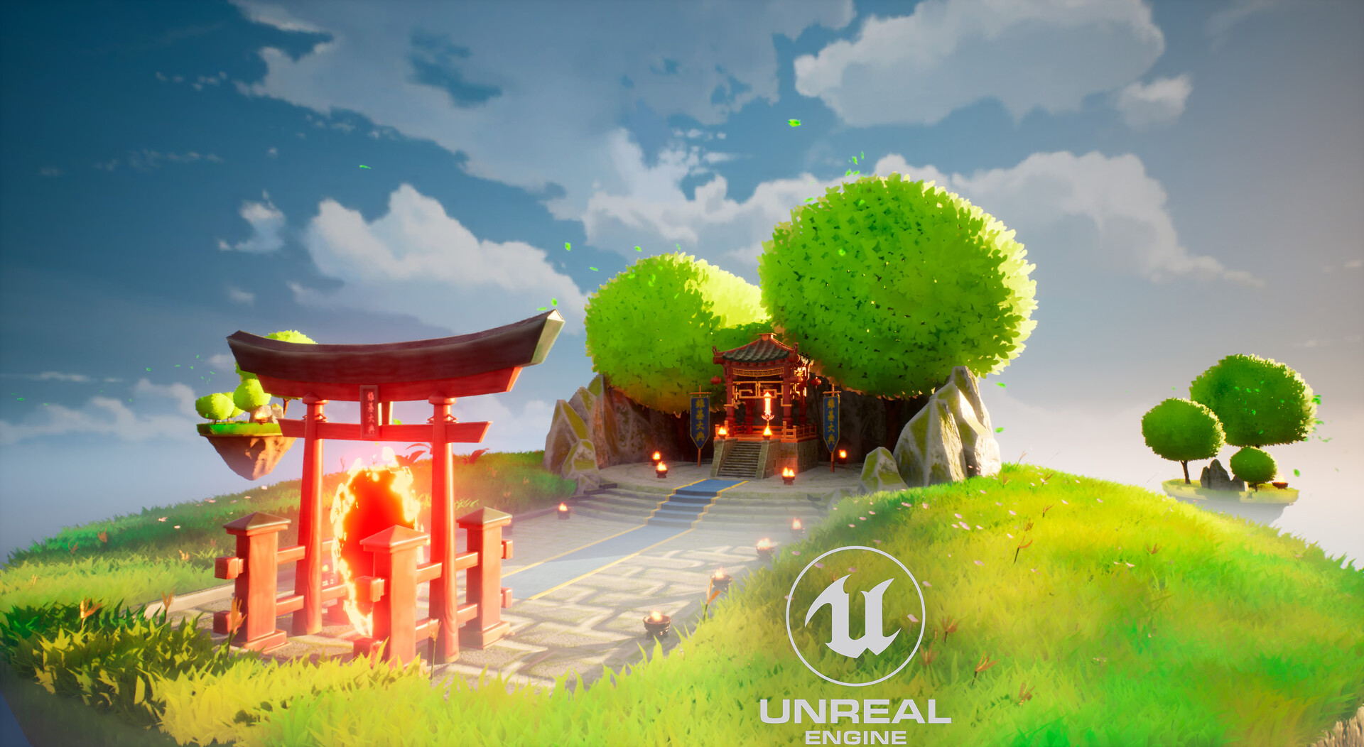 ArtStation - Shrine of fire