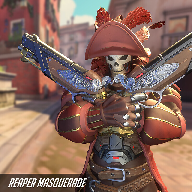 ArtStation - Masquerade Reaper - Overwatch Fan Skin