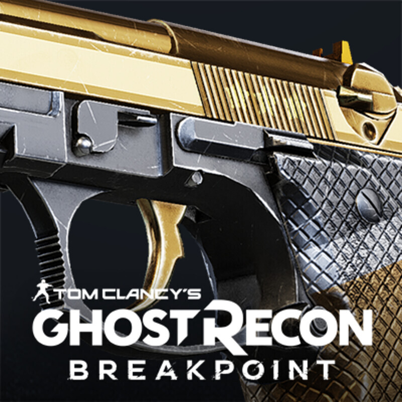 ArtStation - Ghost Recon: Breakpoint - Gibson's M9