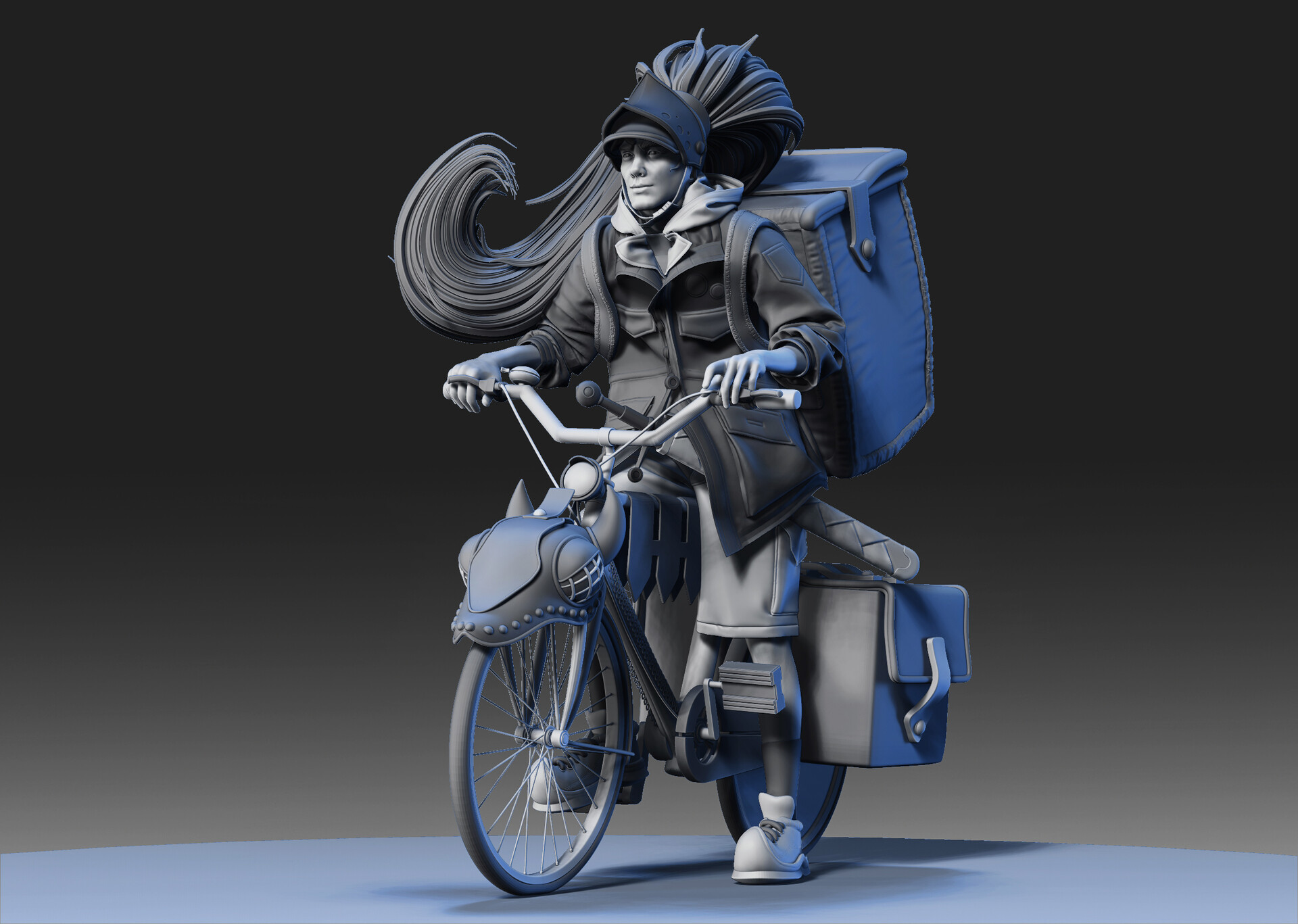 ArtStation - Delivery guy