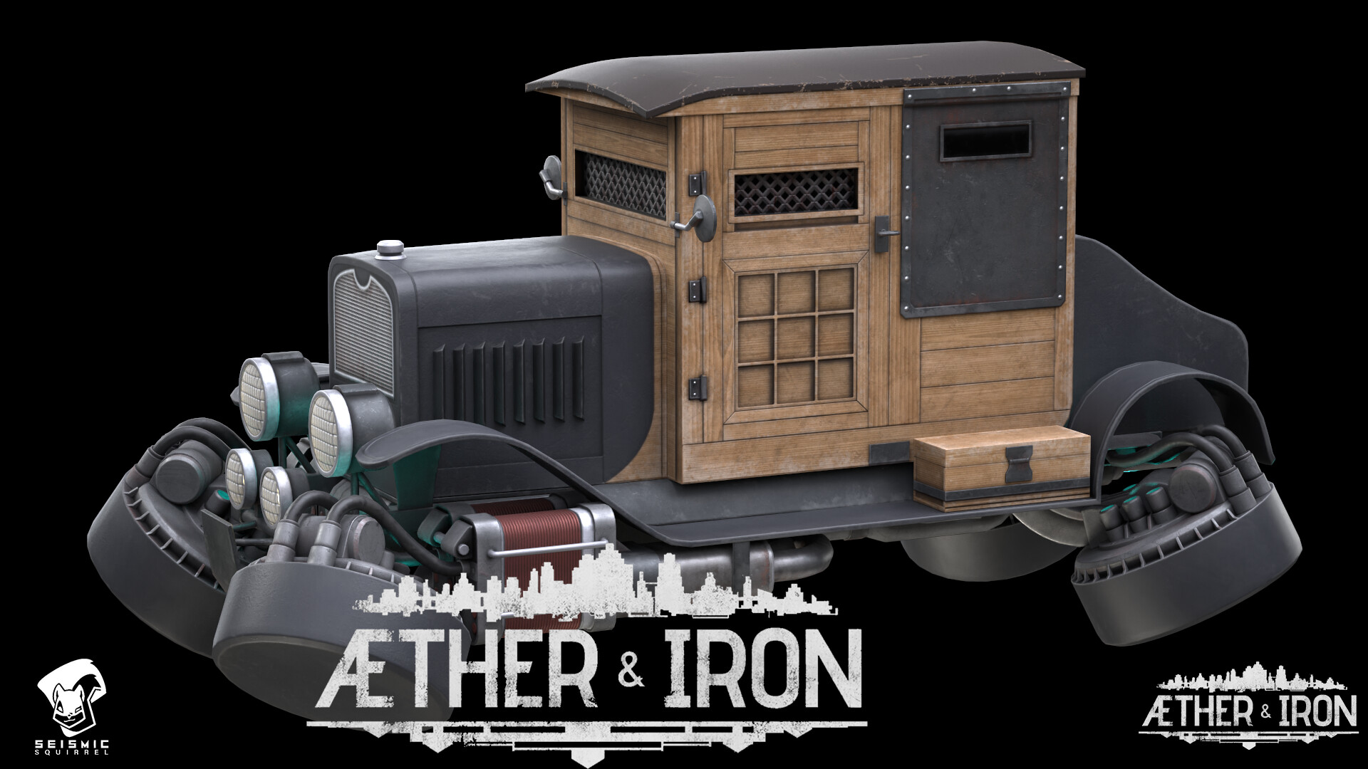 ArtStation - Aether & Iron : Medium vehicle 02