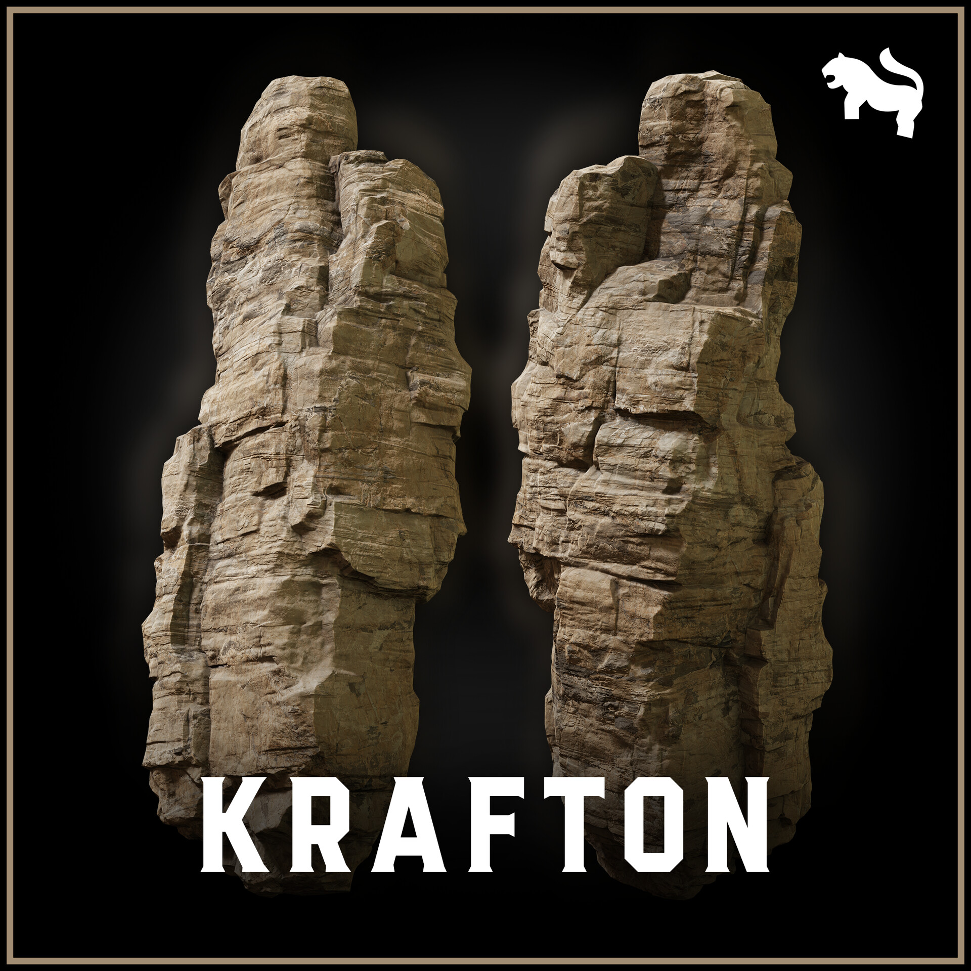 ArtStation - Rock Formation 01 / Krafton