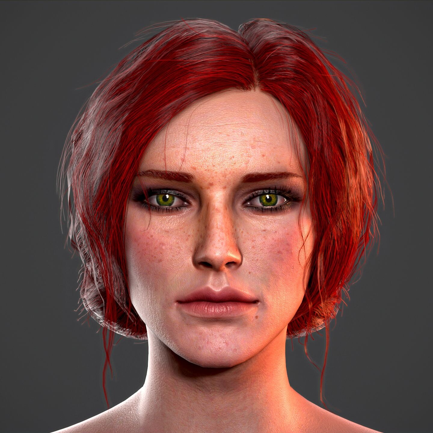 ArtStation - Triss Merigold Portrait