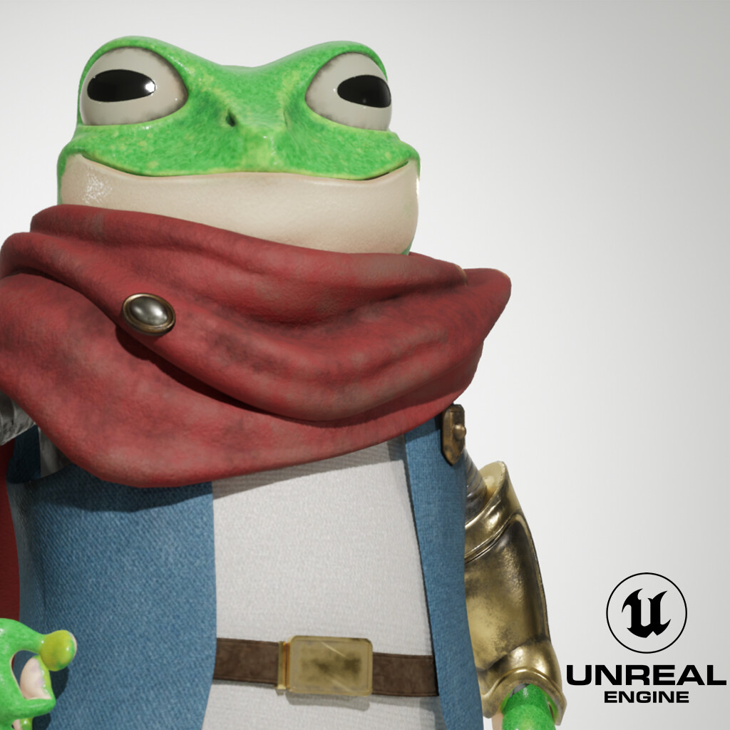 ArtStation - Frog Warrior - Unreal 5