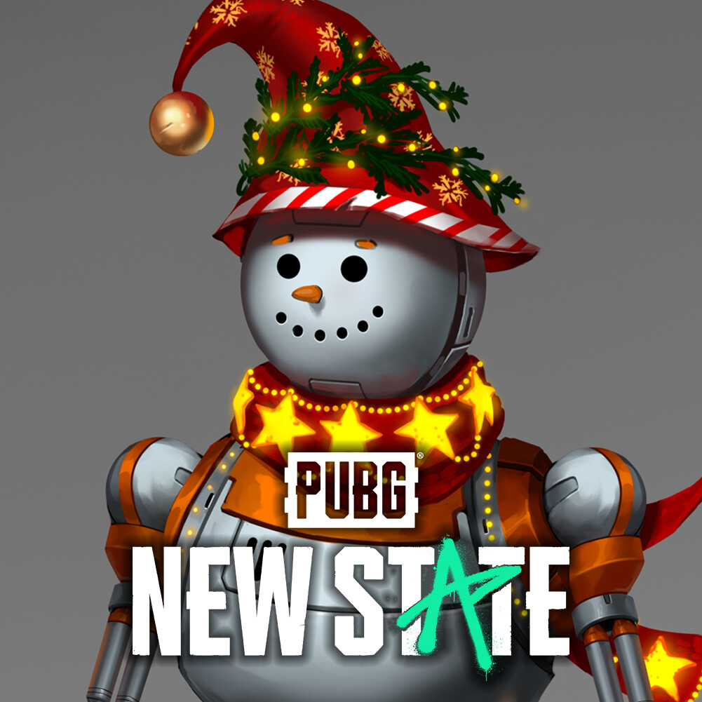 ArtStation - PUBG New State (Concept) Snowman Bot