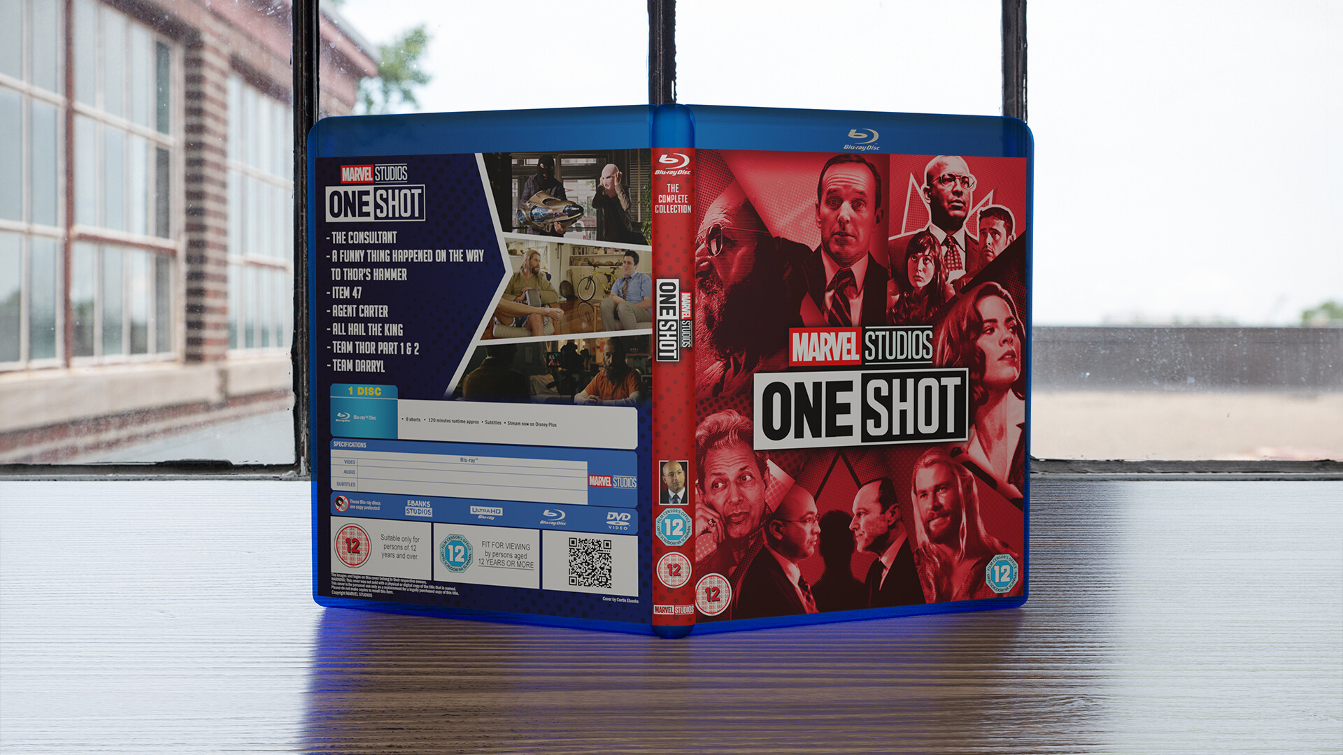 ArtStation - Marvel One Shot - Custom Blu-ray Cover