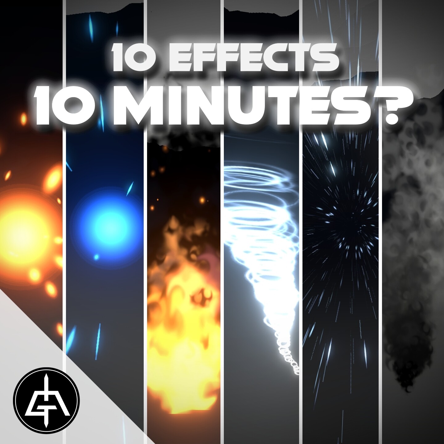 ArtStation - Let's make 10 GAME EFFECTS in 10 Minutes!