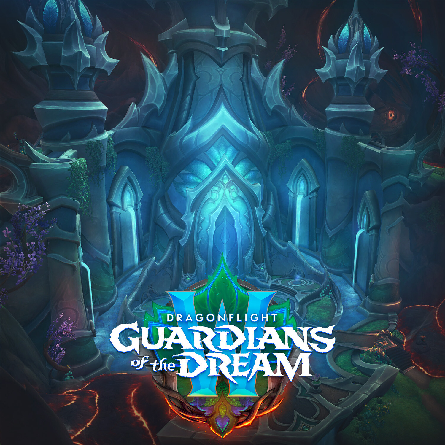 ArtStation - Amirdrassil, the Dreams Hope: Raid Exterior - Guardians of the Dream 10.2