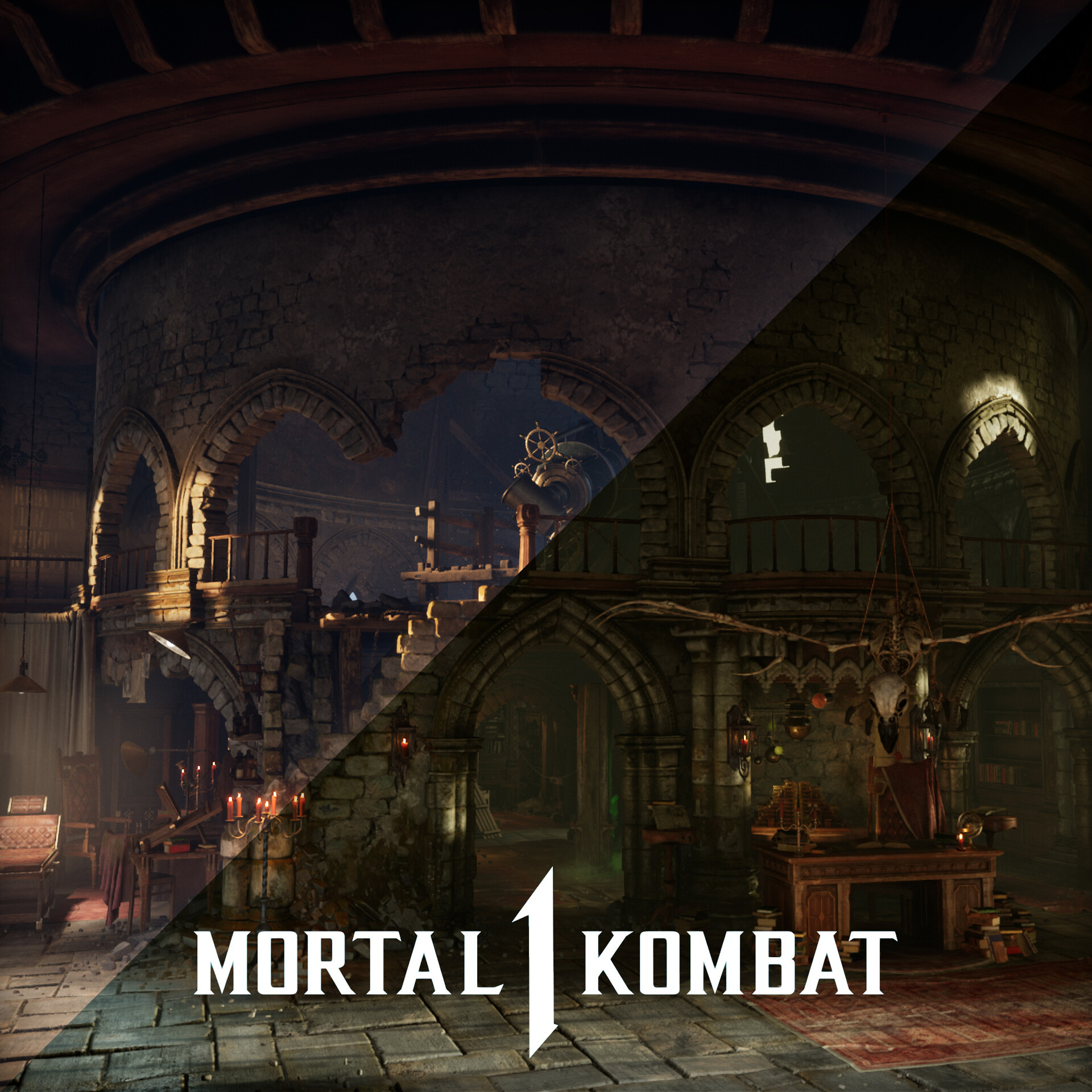 ArtStation - Mortal Kombat 1 Shang Tsung's Laboratory Lighting